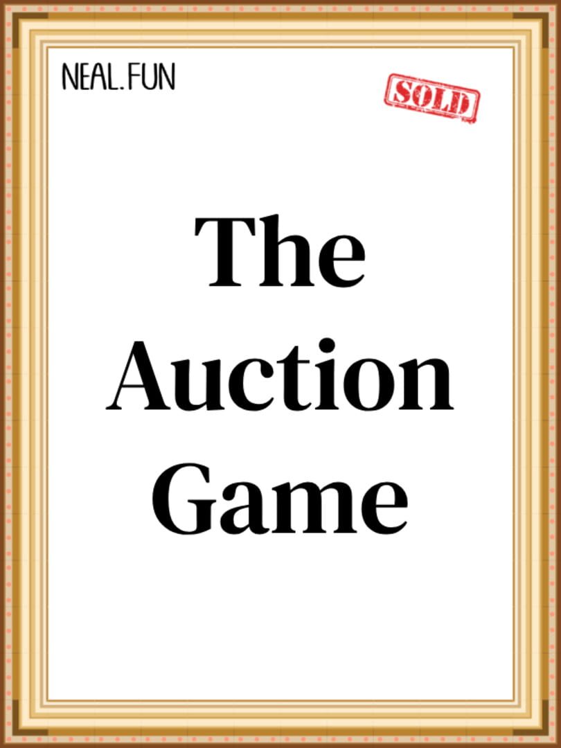 The Auction Game (1900) - Keep Track of My Games