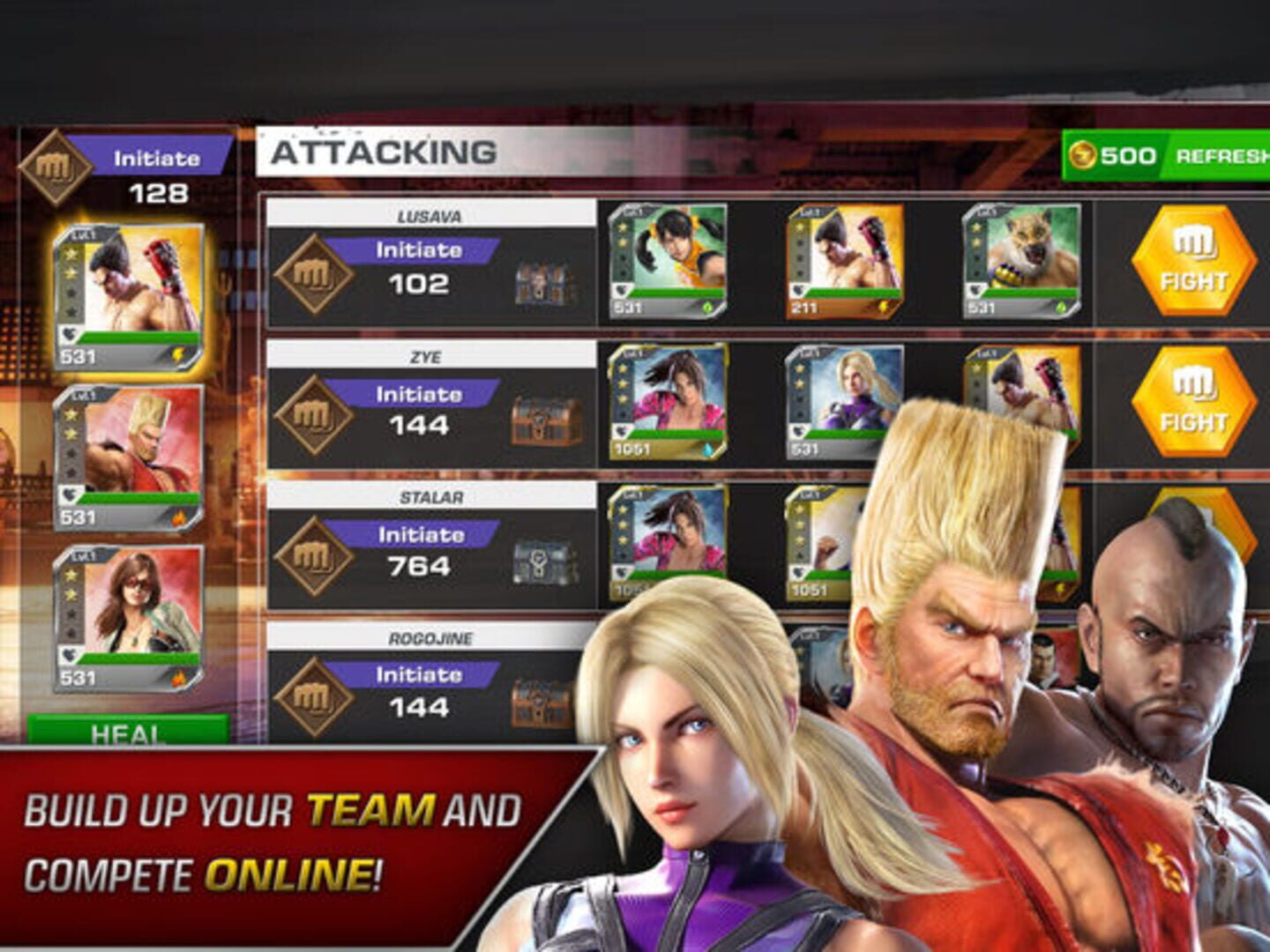 Tekken Mobile Game Details - Dexerto Database