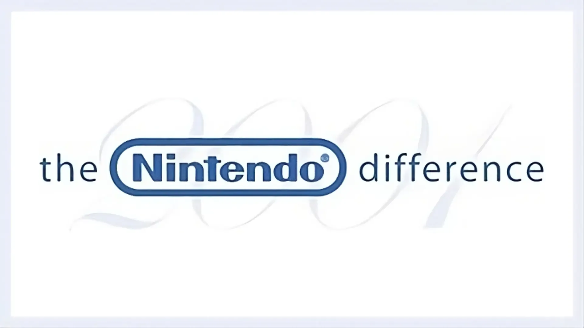 The Nintendo Difference (Nintendo Press Conference E3 2001)
