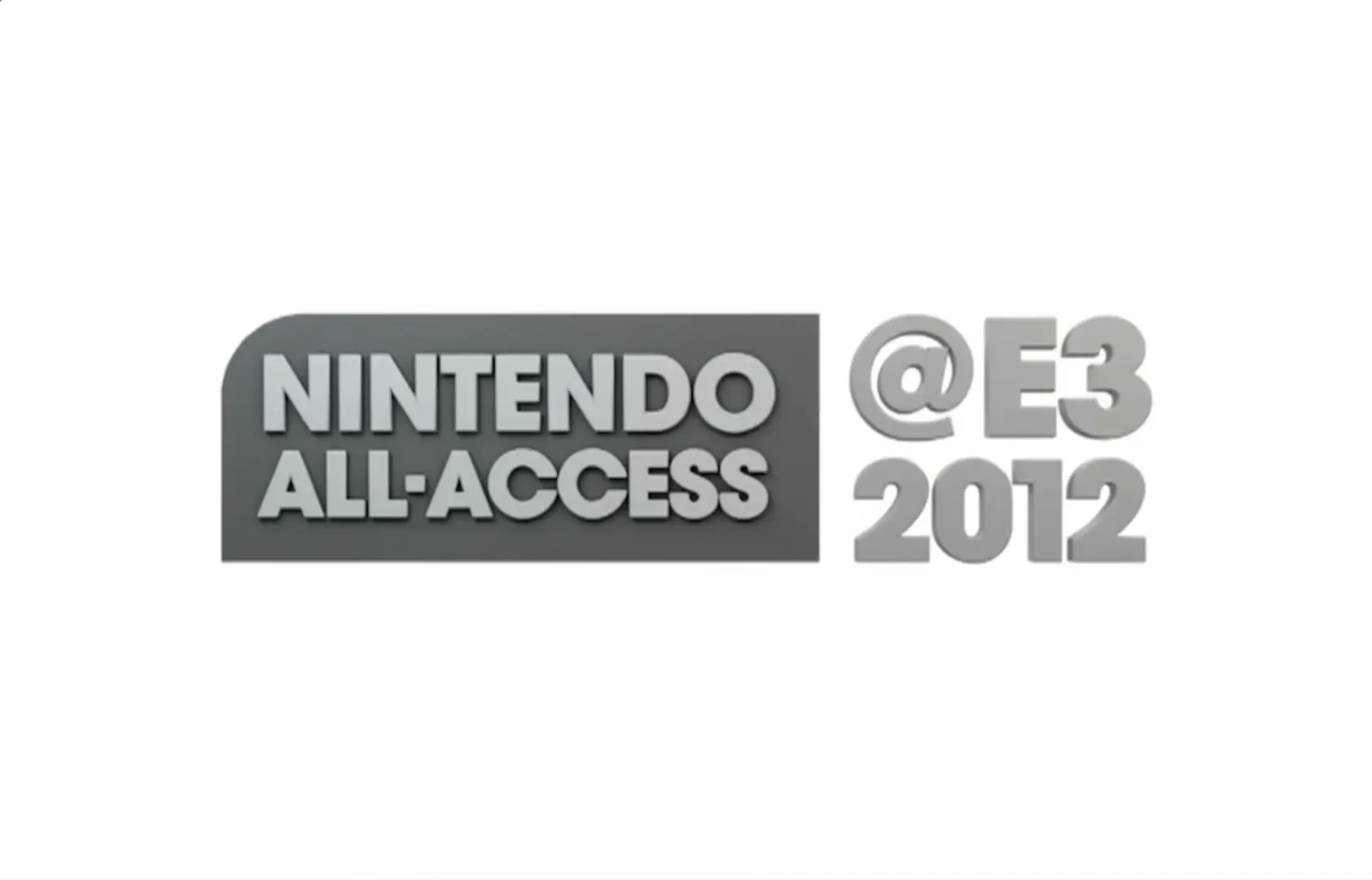 Nintendo All-Access Presentation @ E3 2012