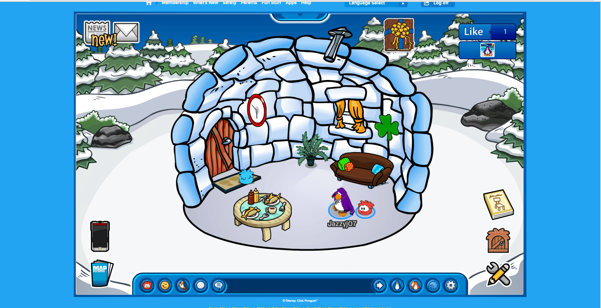 Club Penguin 2005 My Games Backlog