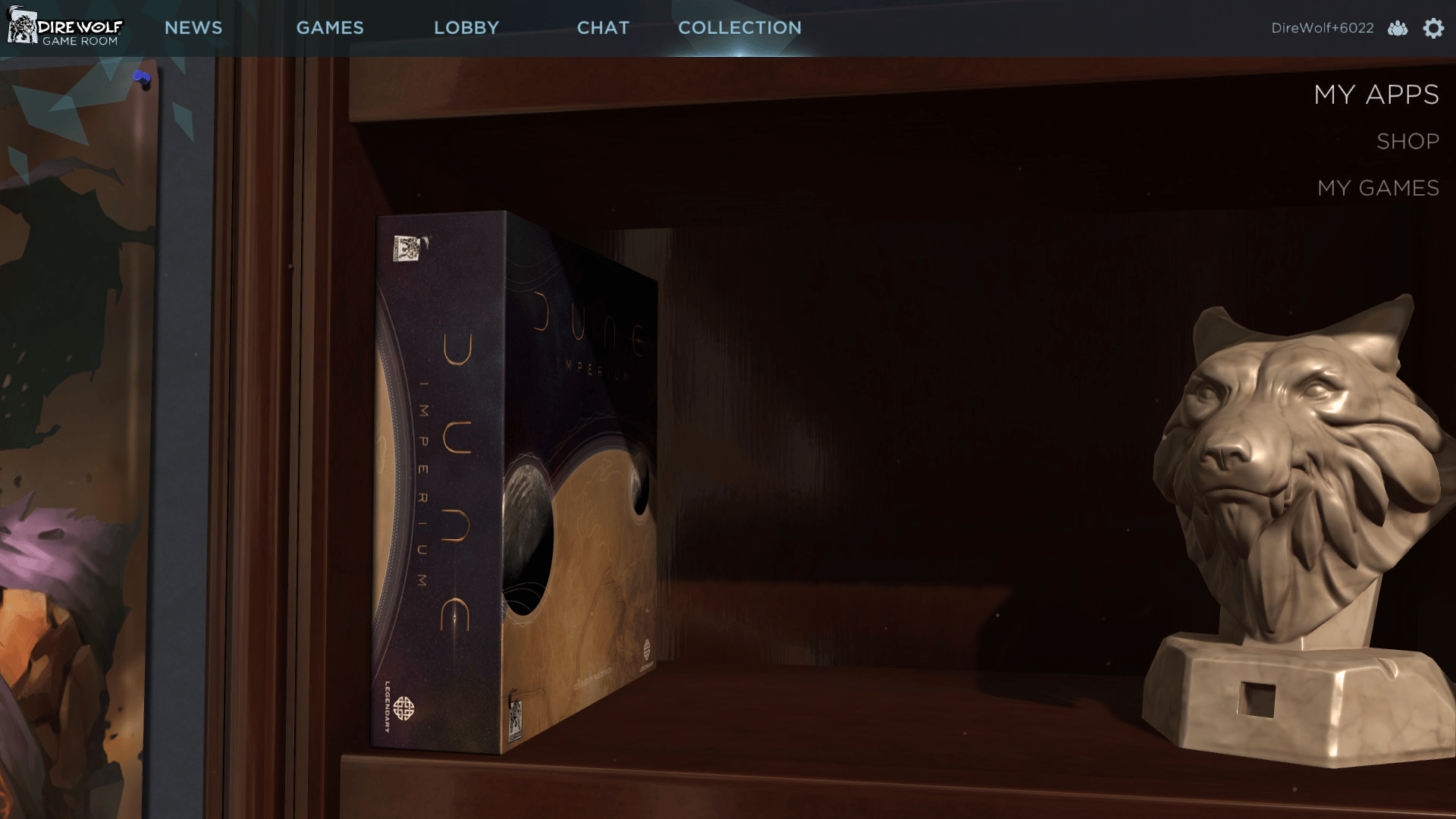 Dire Wolf Game Room (2021)