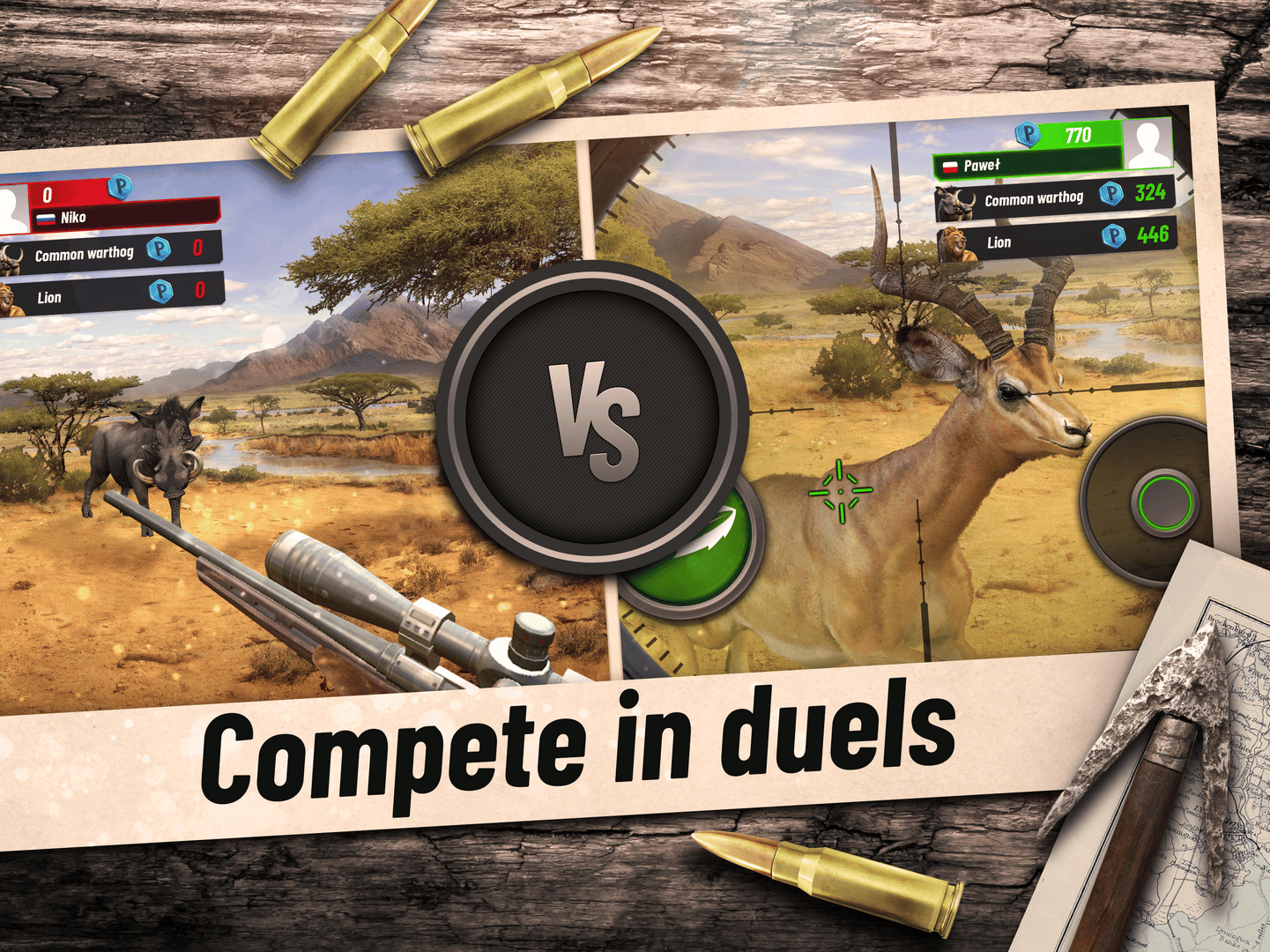 Hunting Clash: Hunter Games - Ocean of Games