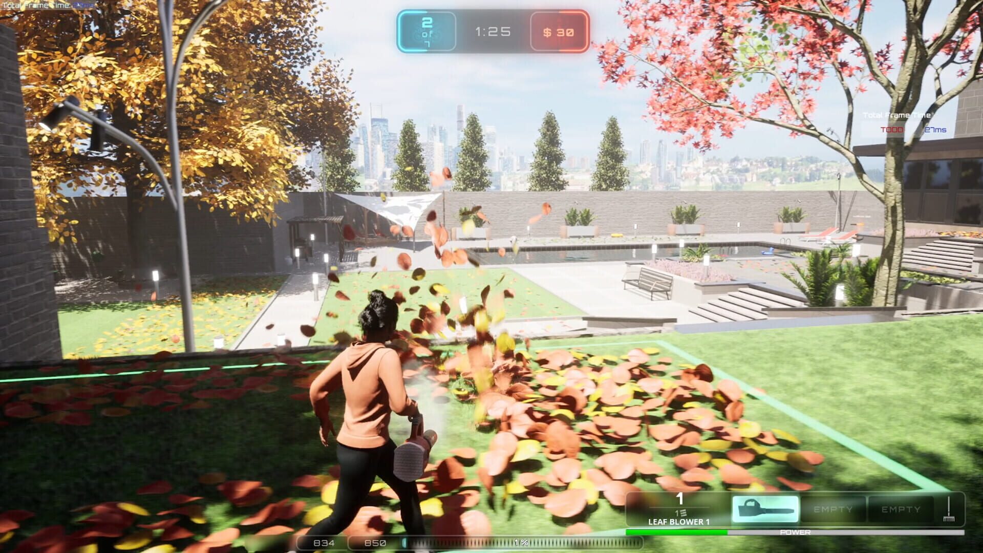 Leaf Blower Sim | indienova GameDB 游戏库