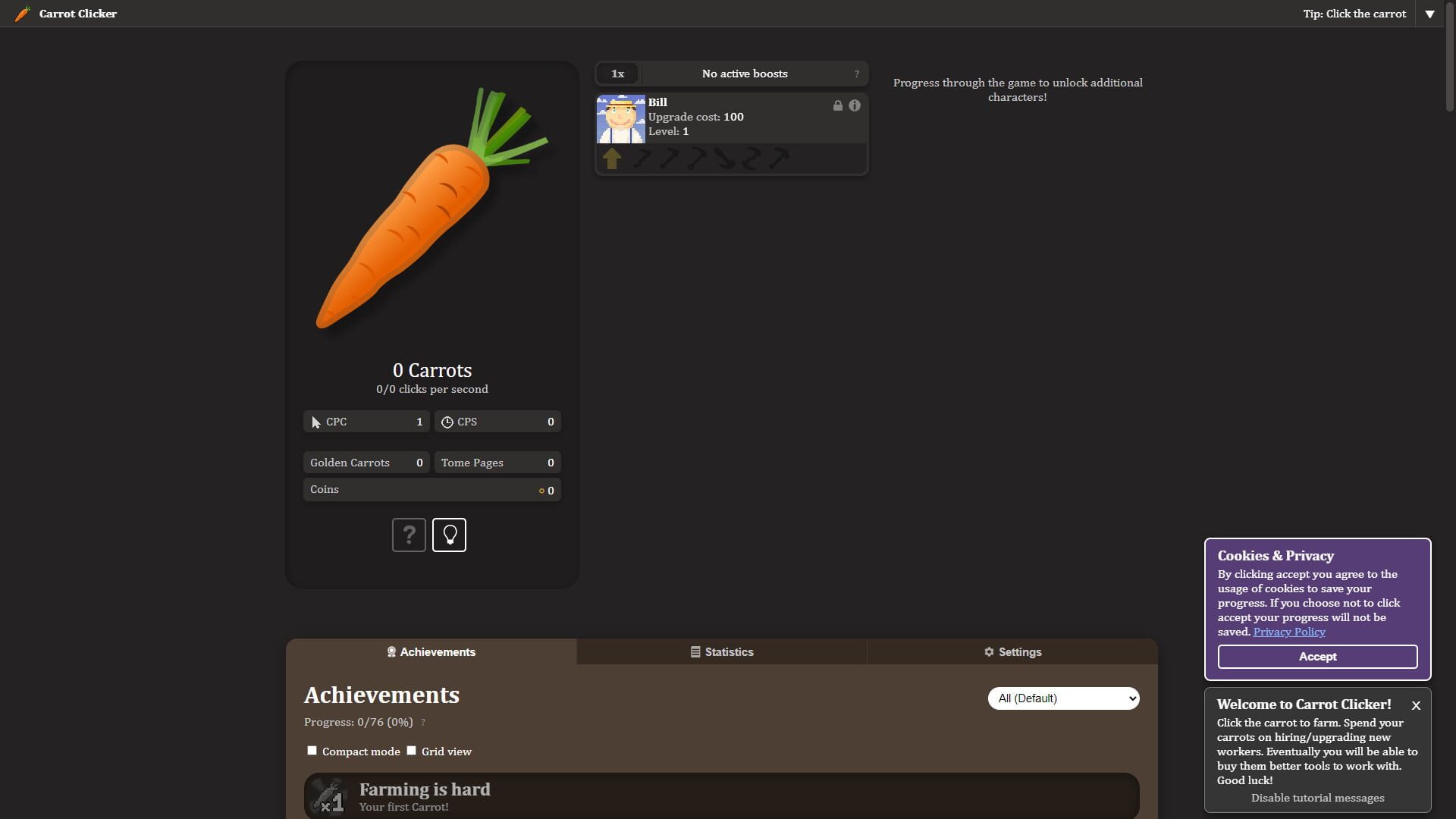 Carrot Clicker | indienova GameDB 游戏库