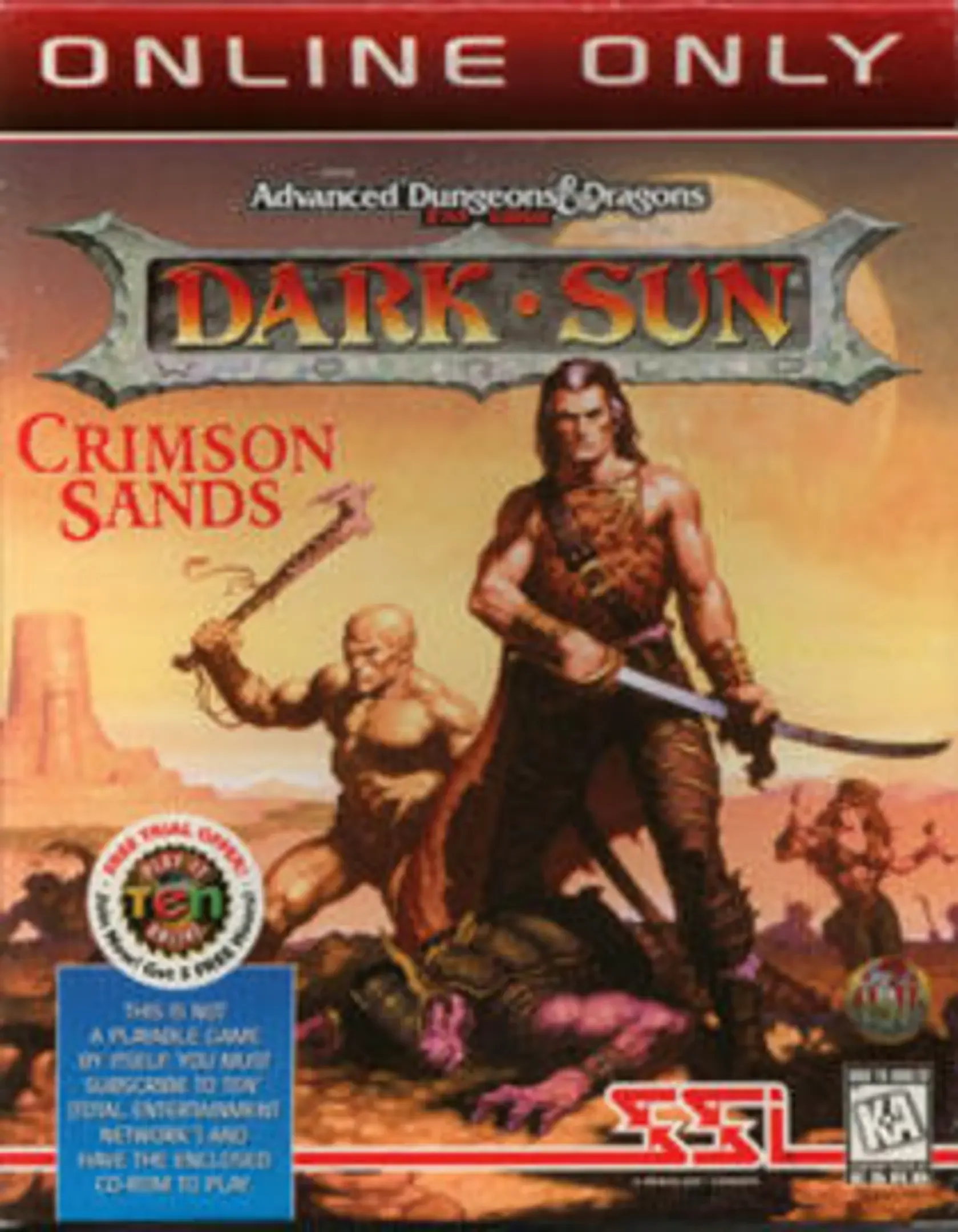 AD&D Dark Sun Online: Crimson Sands | Stash - Games tracker