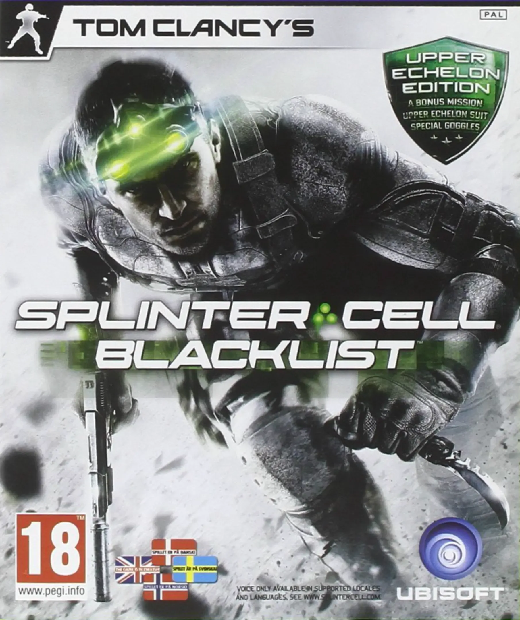 Tom Clancy's Splinter Cell: Blacklist - Upper Echelon Edition | Stash ...