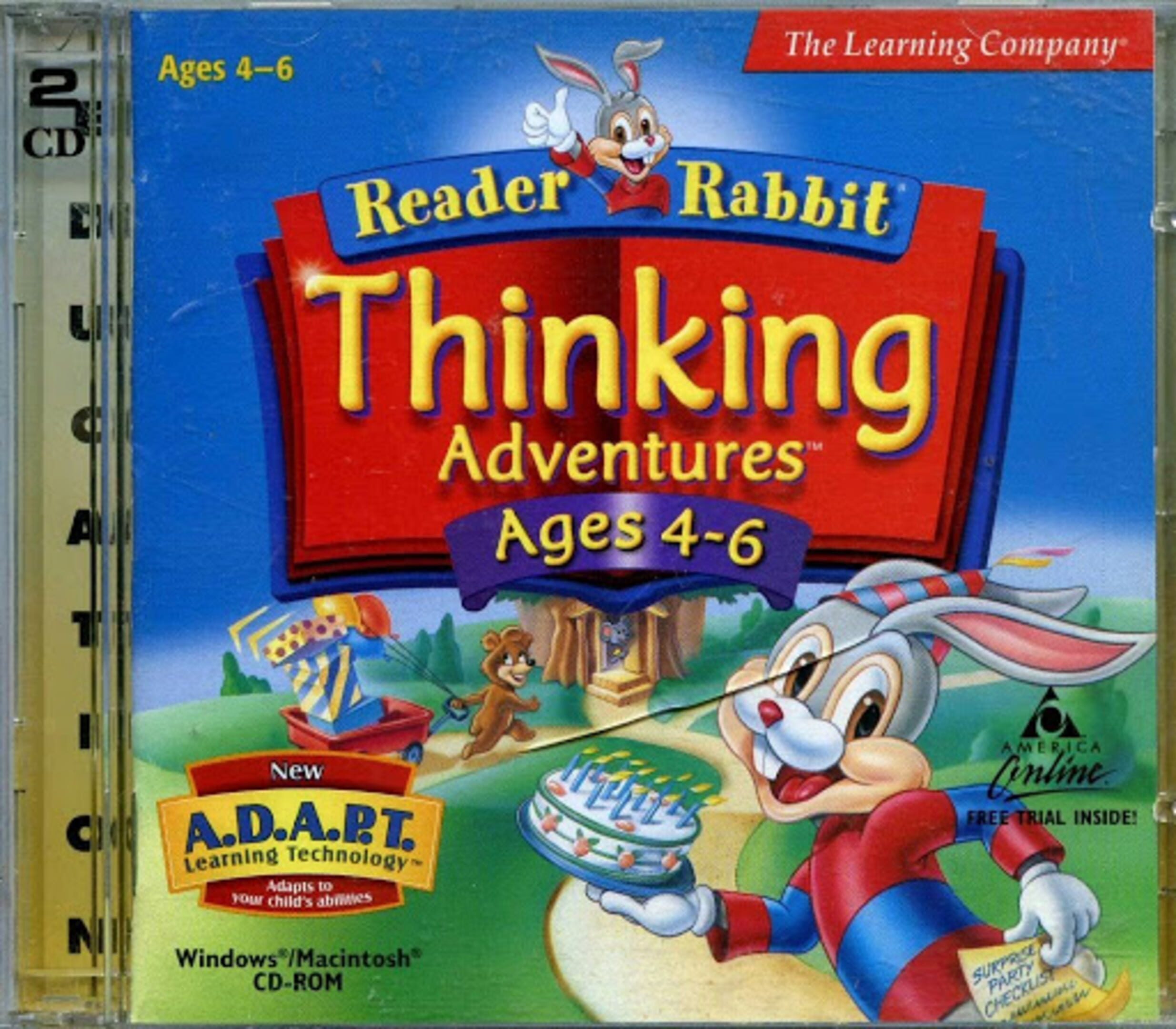 Reader Rabbit: Thinking Adventures Ages 4-6 | Stash - Games tracker