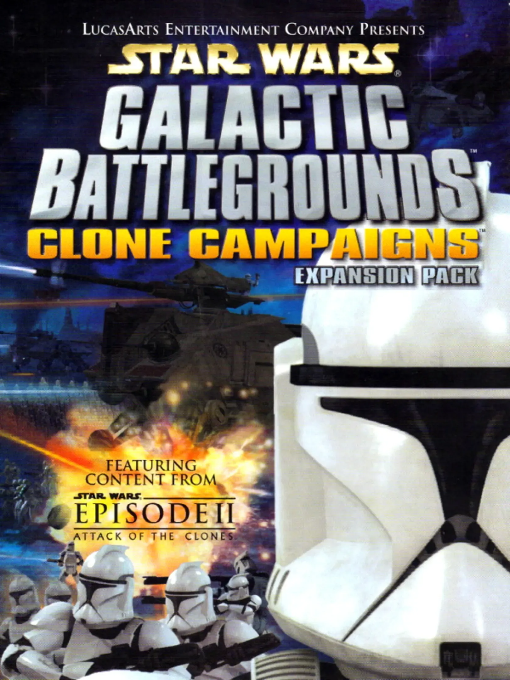 Star Wars: Galactic Battlegrounds - Clone Campaigns | Stash - Games tracker
