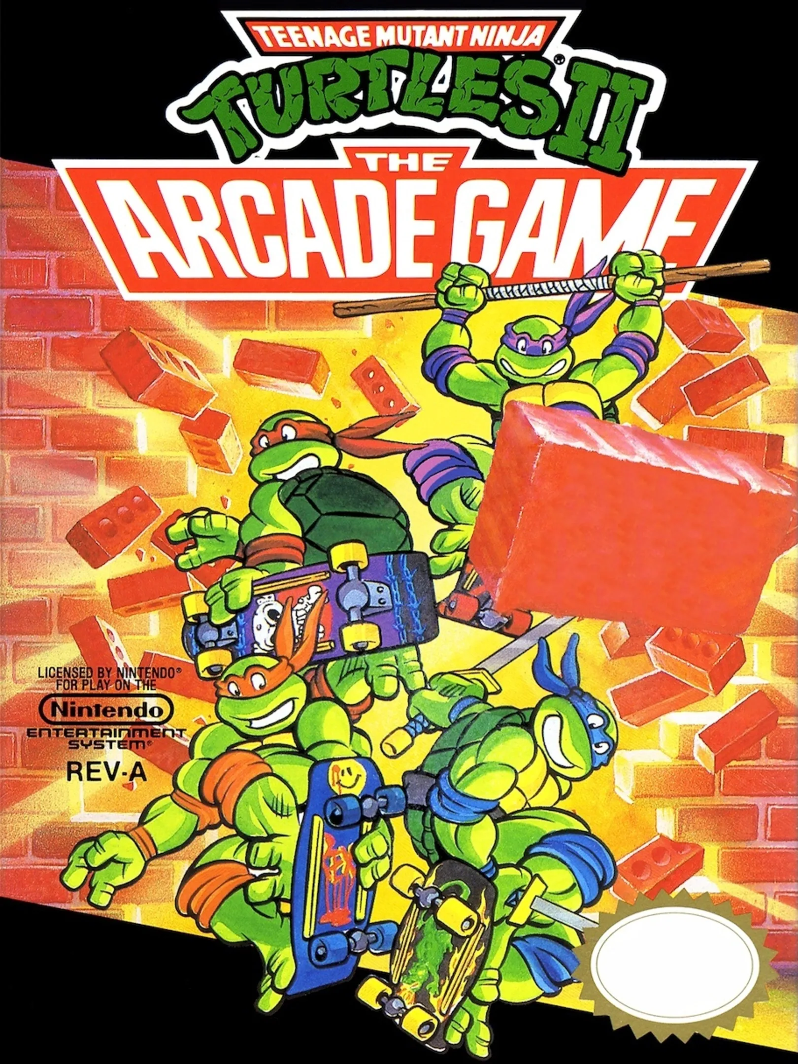 Series of Teenage Mutant Ninja Turtles II: The Arcade Game | Stash ...