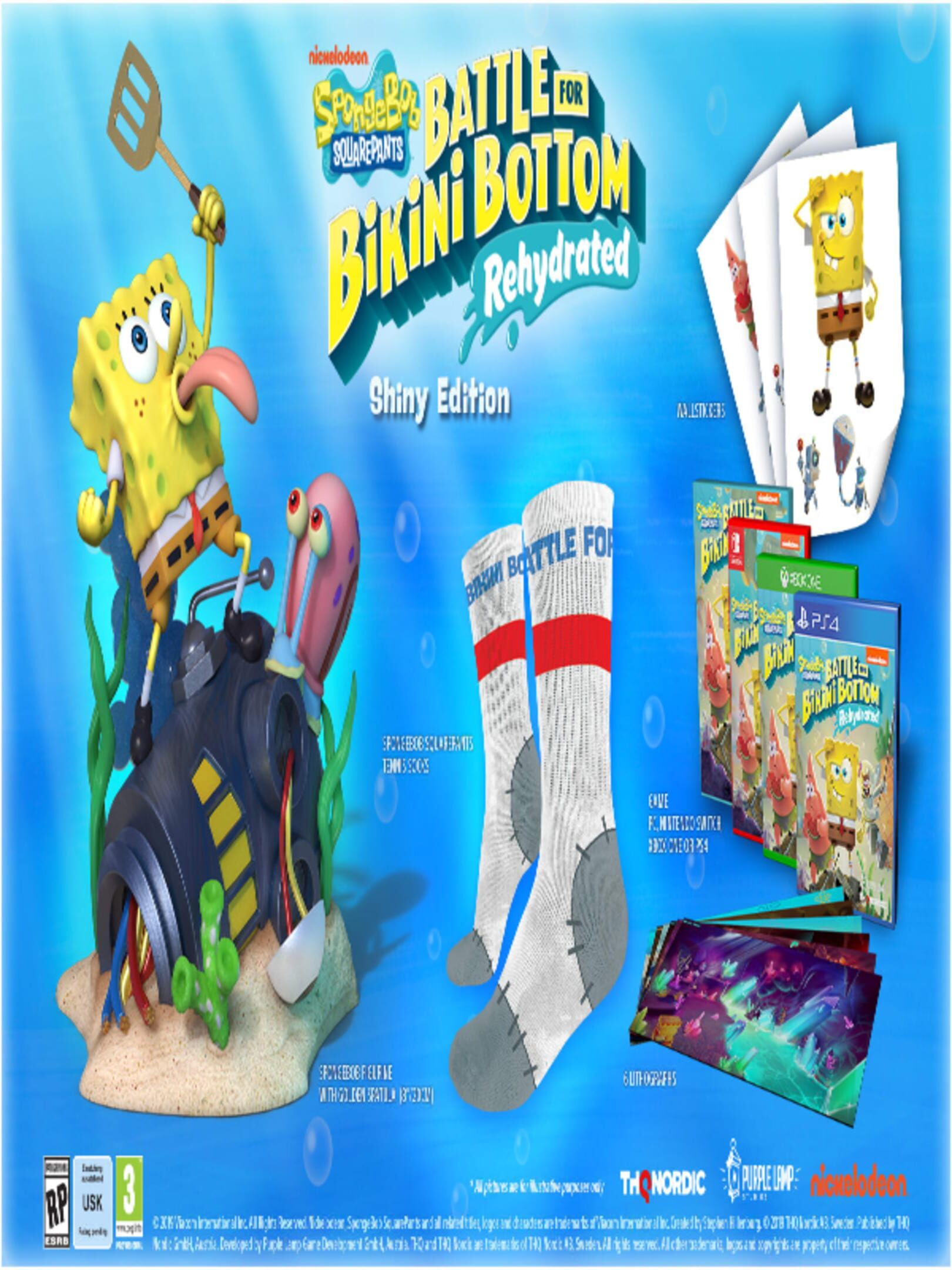 SpongeBob Squarepants: Battle For Bikini Bottom - Rehydrated: Shiny ...