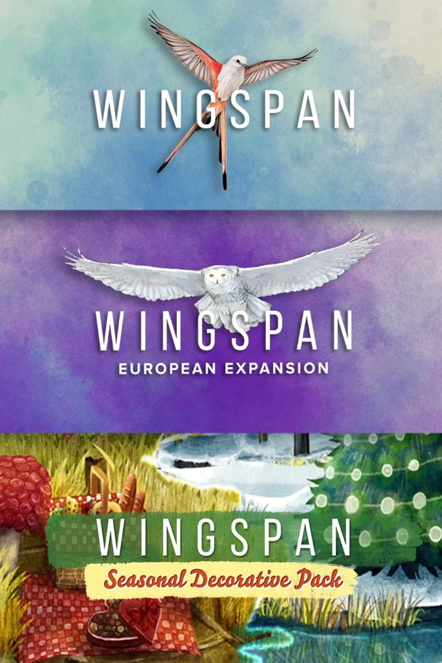 Wingspan + European Expansion + Seasonal Decorative Pack | Stash ...