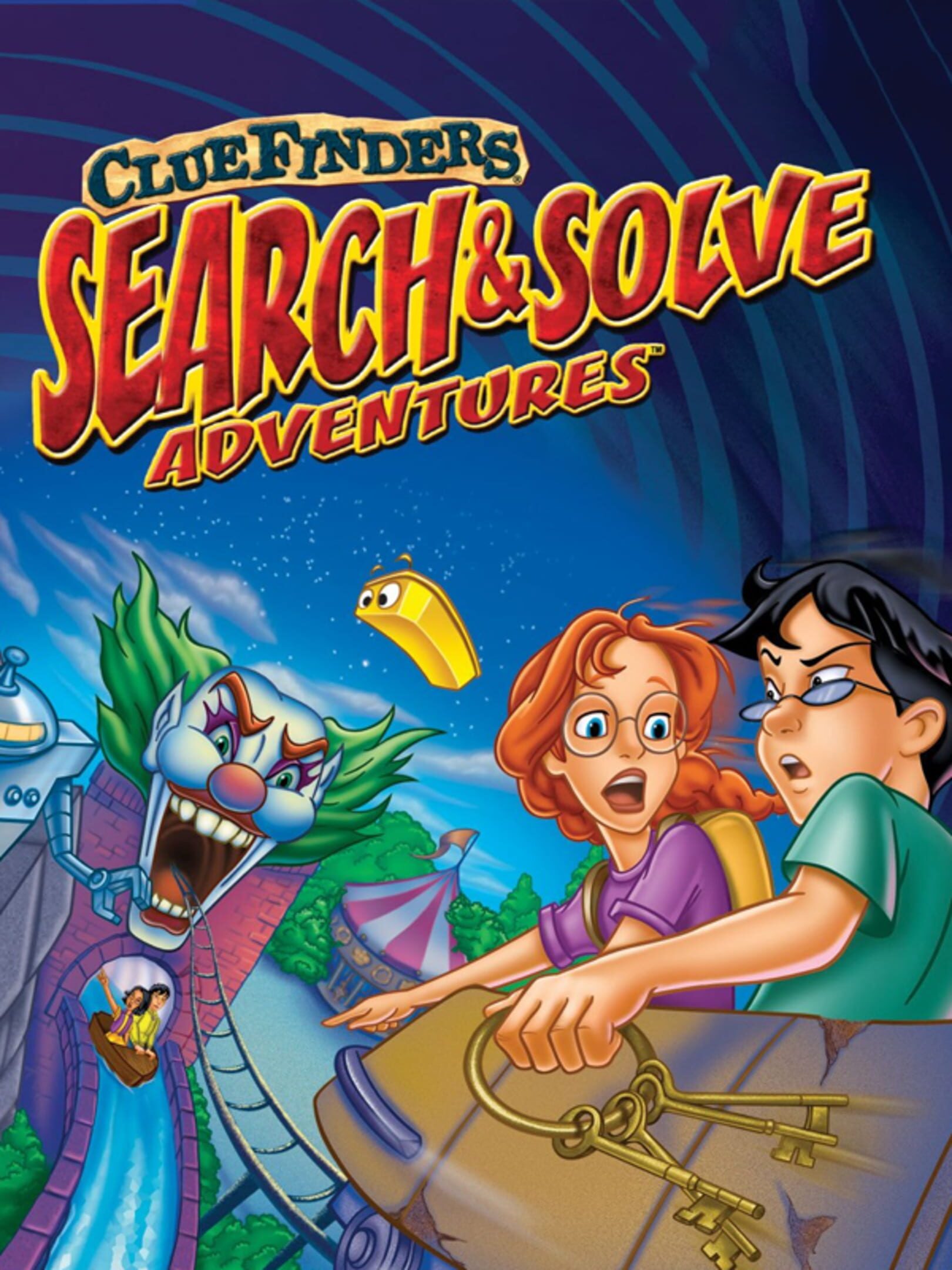 ClueFinders Search and Solve Adventures: The Phantom Amusement Park ...