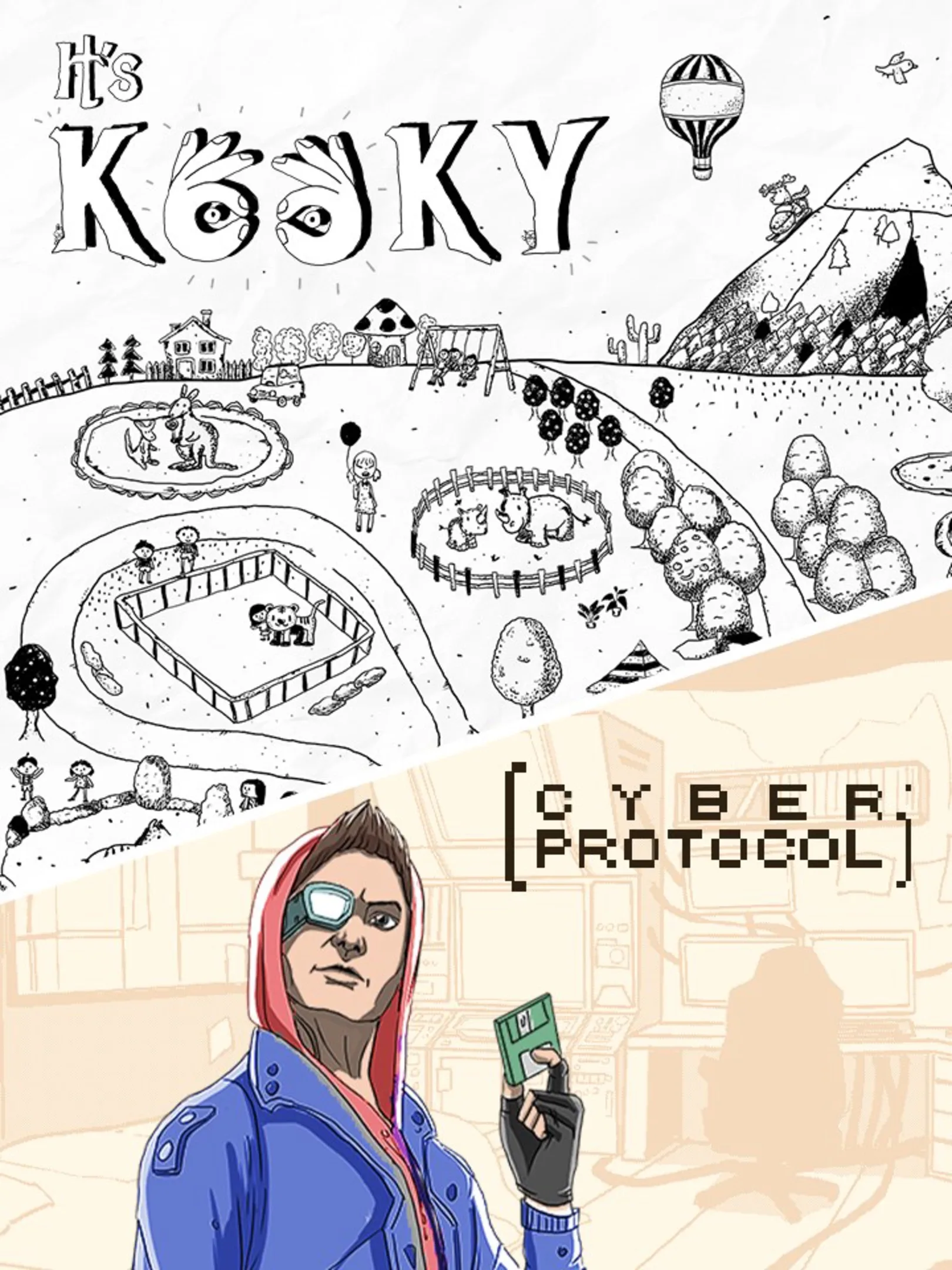 It's Kooky + Cyber Protocol | Stash - Games tracker