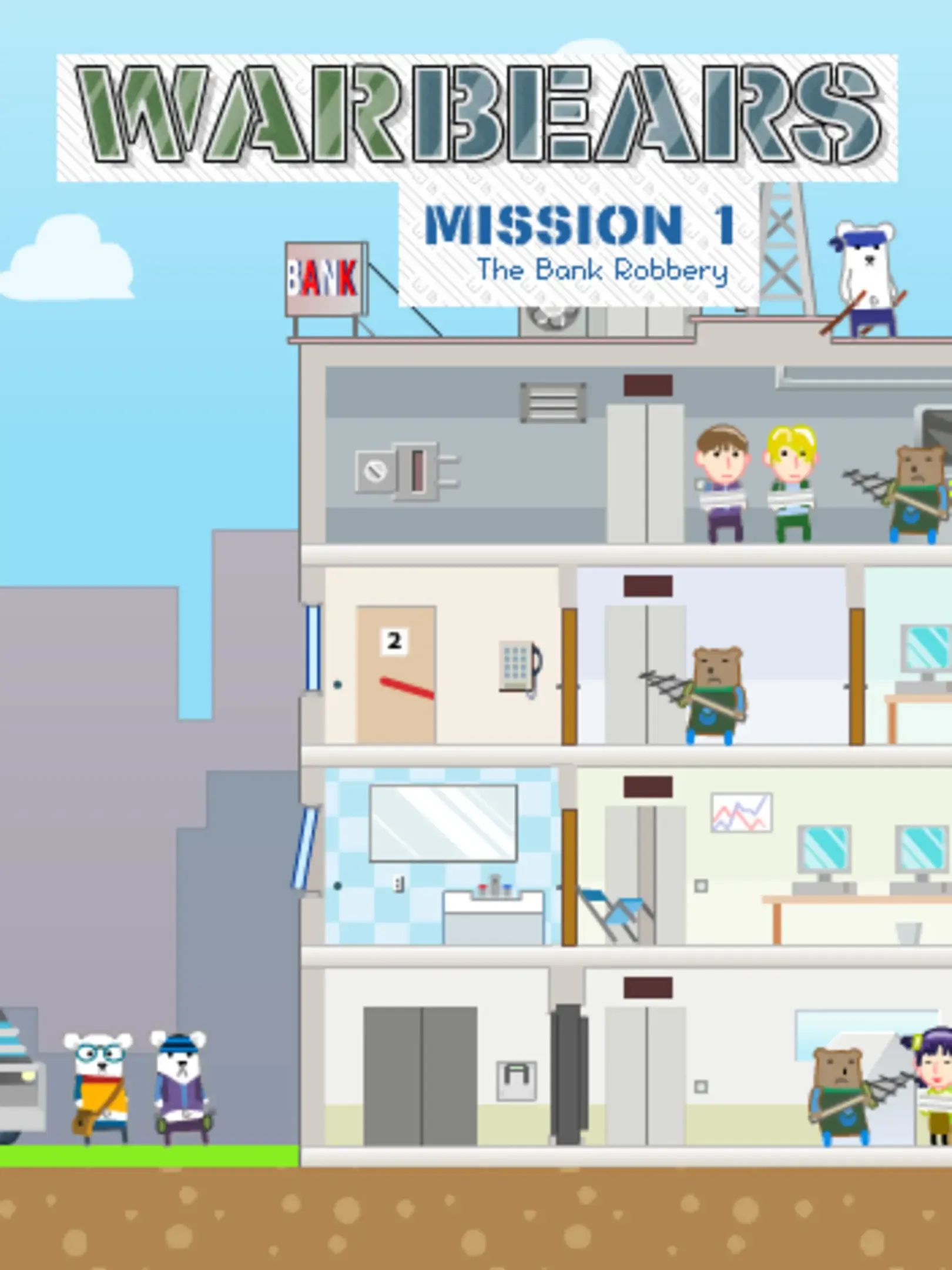 Warbears Mission 01: The Bank Robbery | Stash - Games tracker