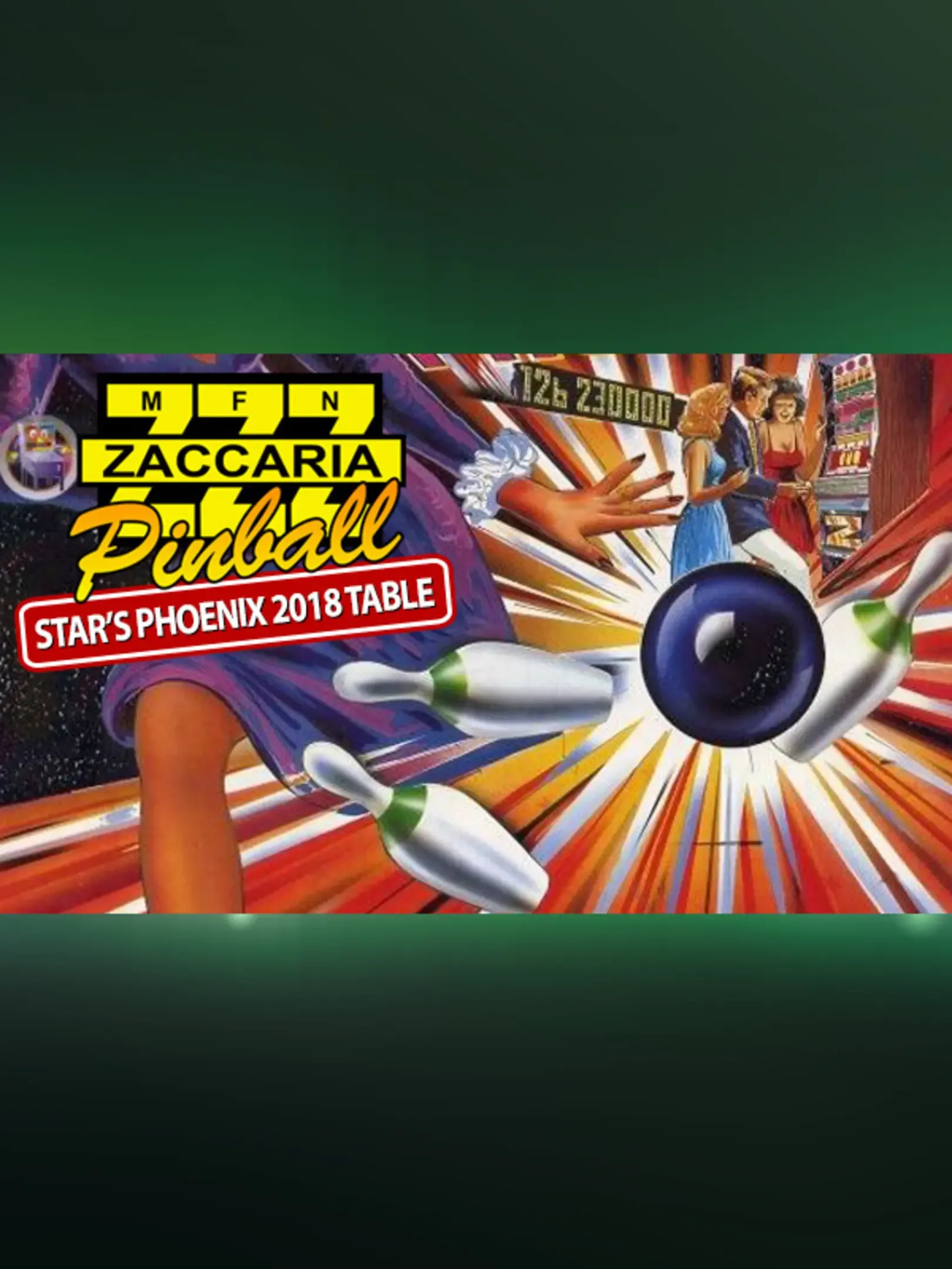 Zaccaria Pinball: Star's Phoenix 2018 Table | Stash - Games tracker