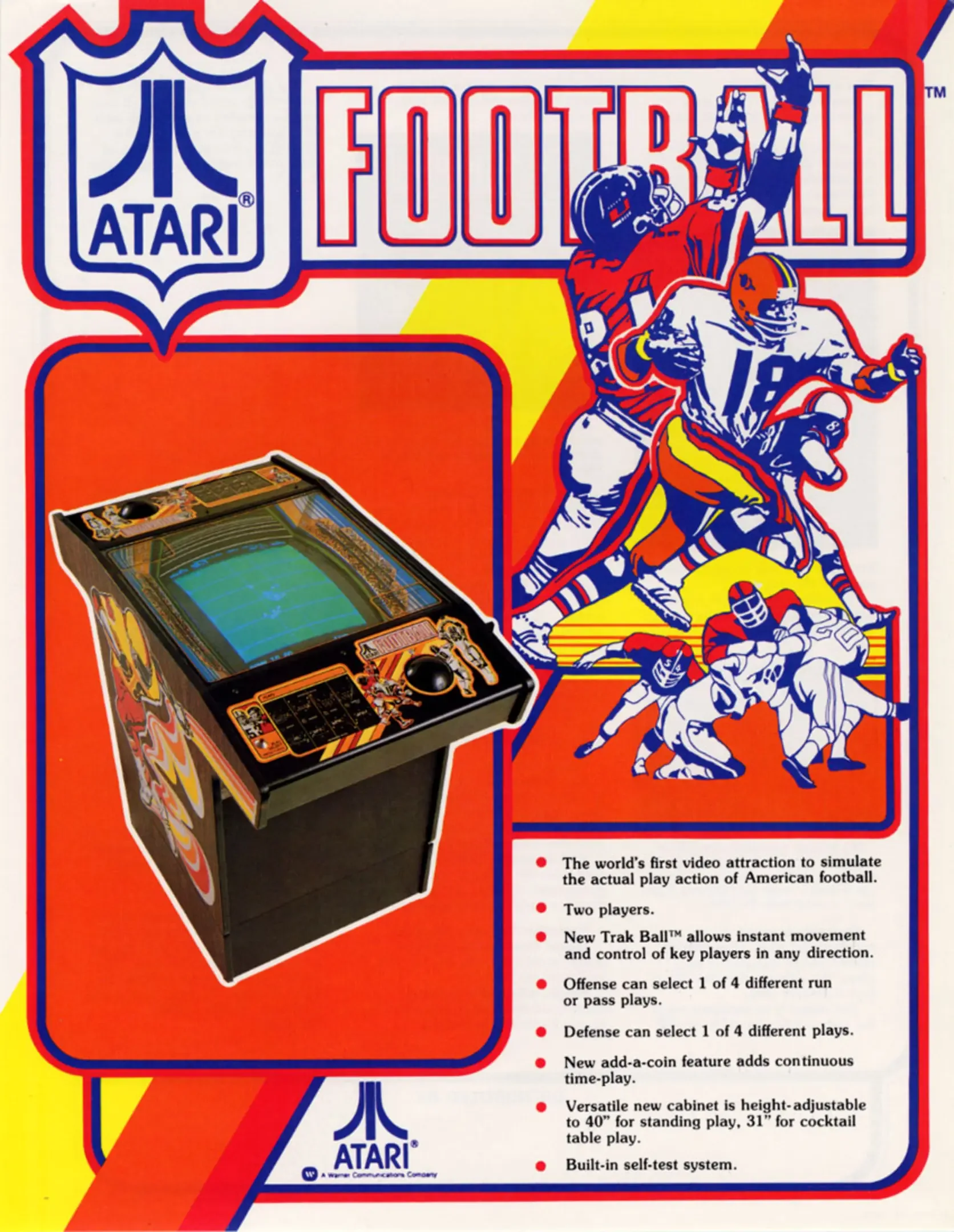Atari Football | Stash - Games tracker