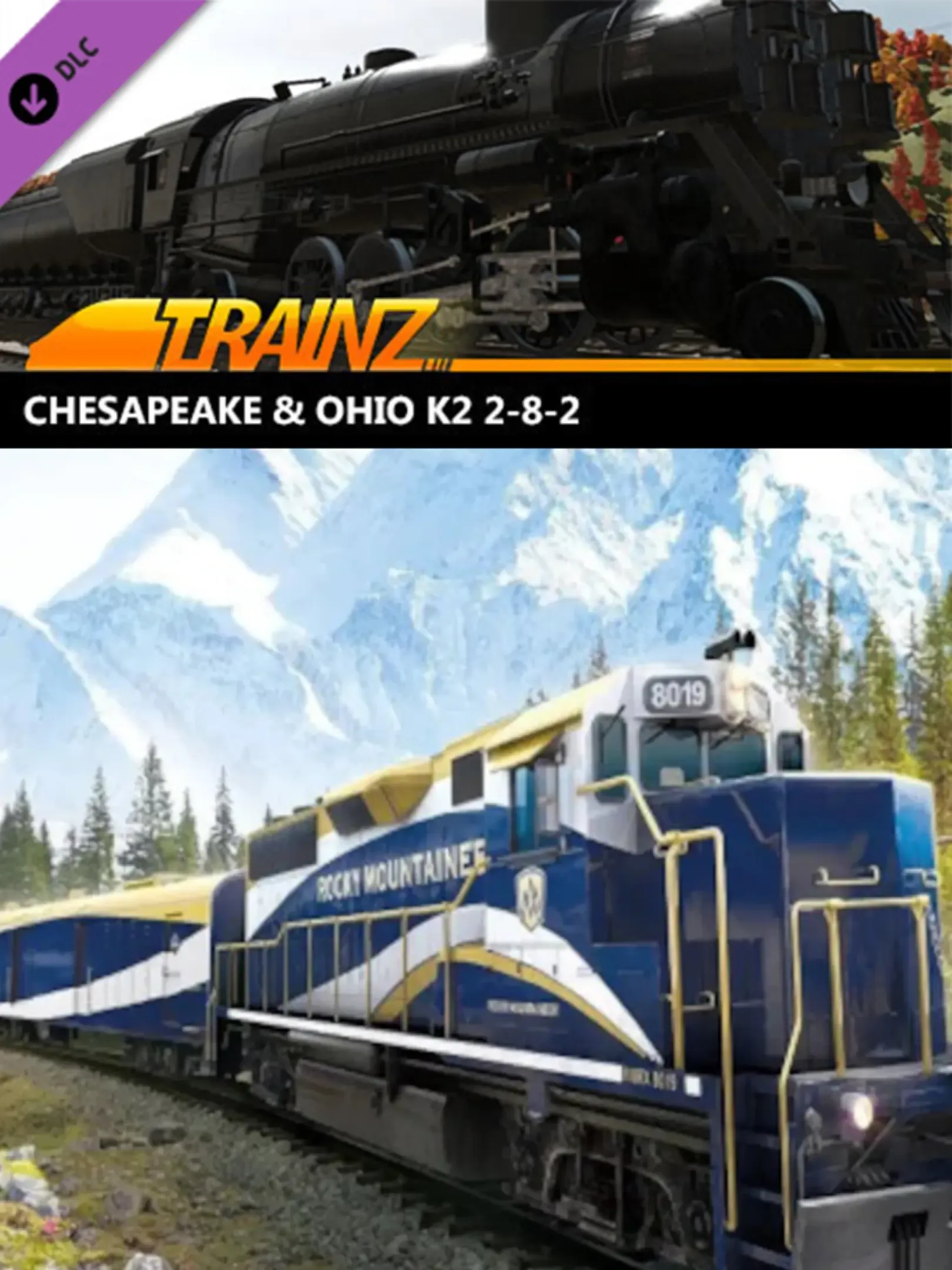 Trainz Railroad Simulator 2019: Chesapeake & Ohio K2 2-8-2 | Stash ...