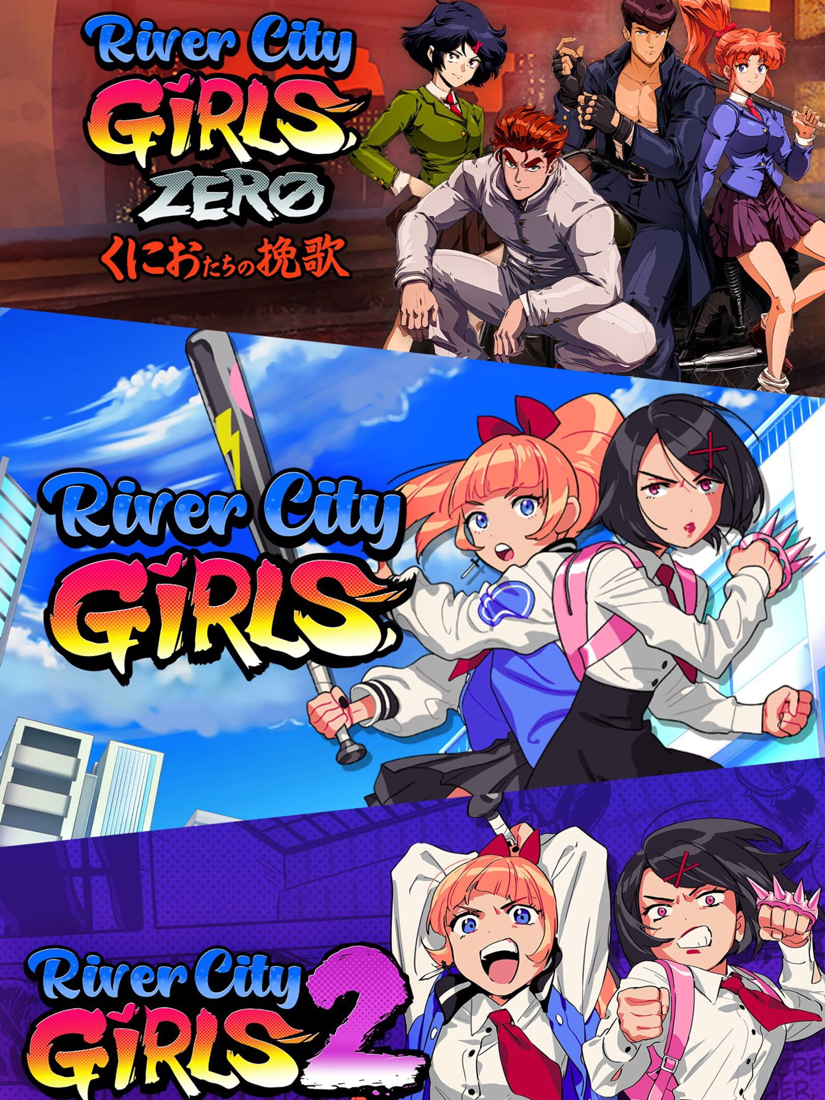 River City Girls 1 2 And Zero Bundle Stash Games Tracker