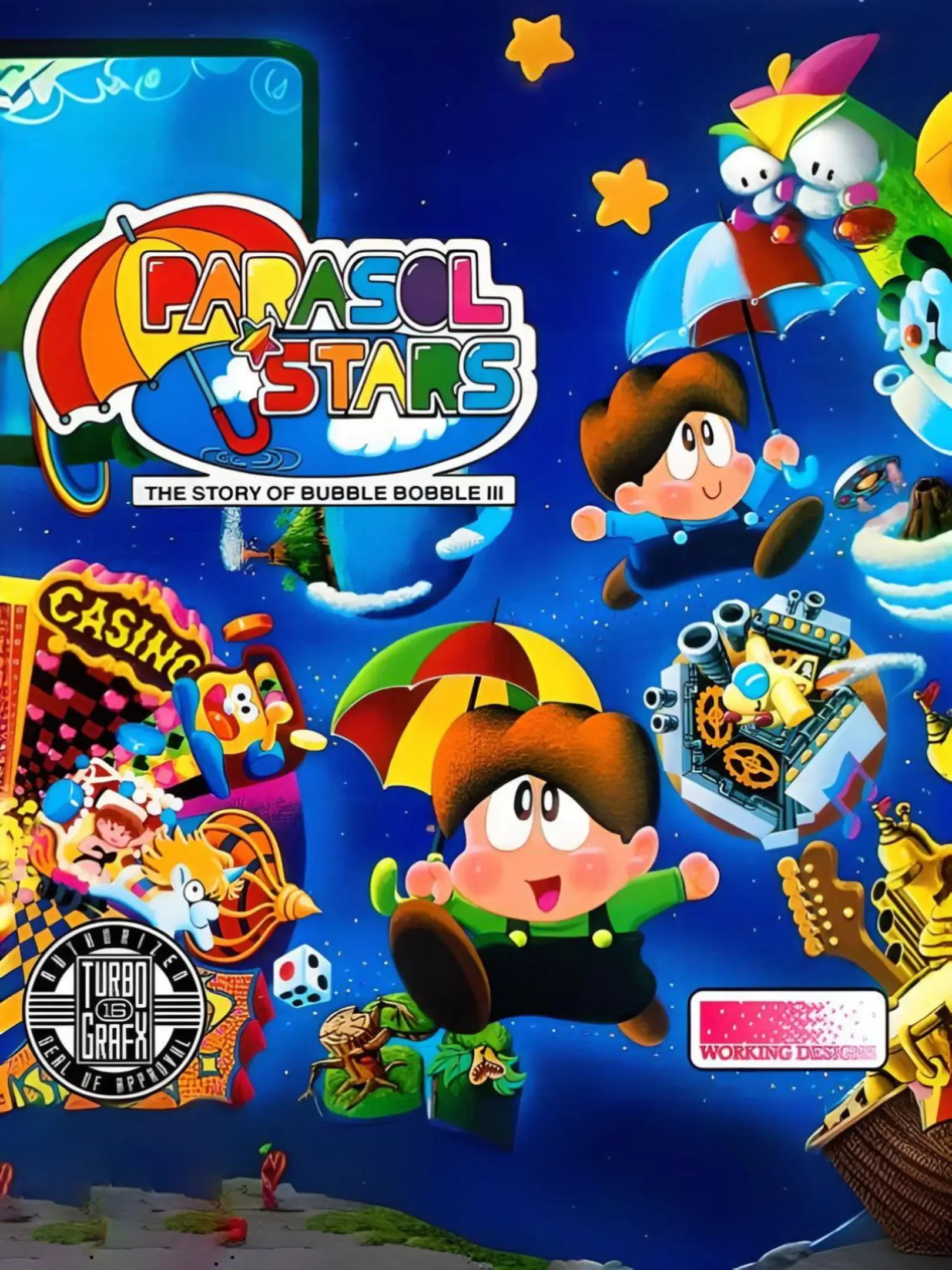 Parasol Stars: The Story of Bubble Bobble III | Stash - Games tracker