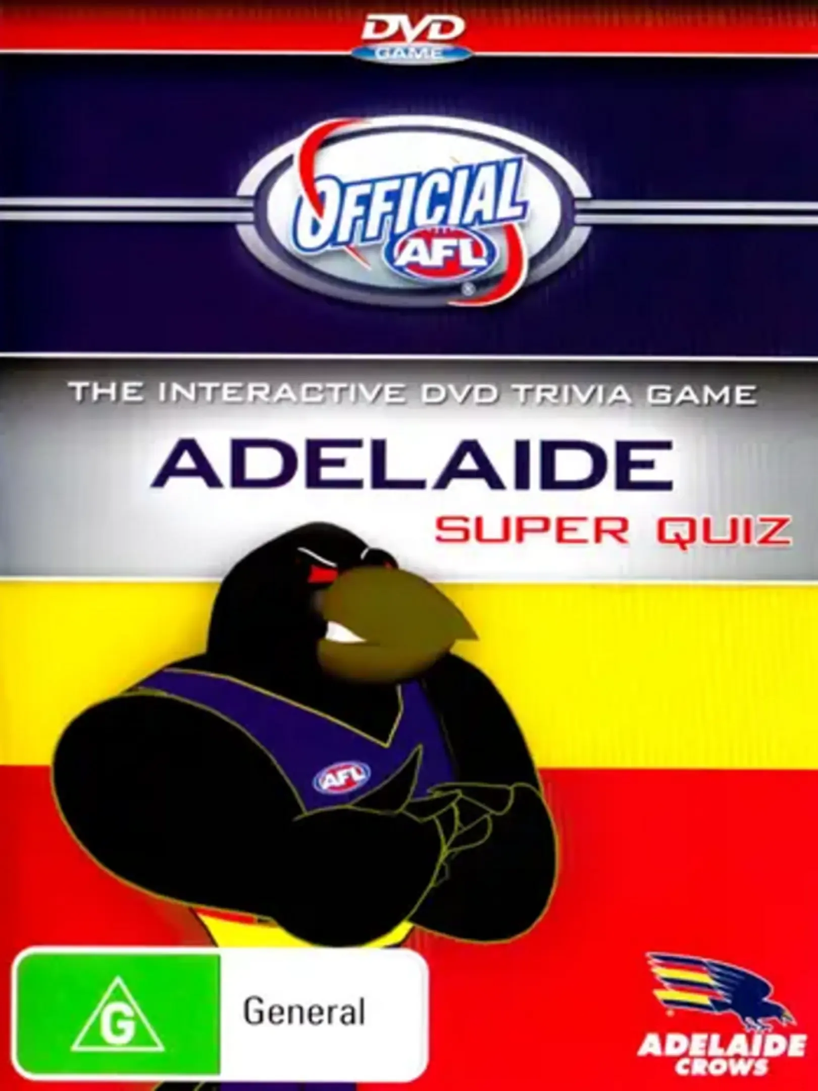 Official AFL: The Interactive DVD Trivia Game - Adelaide Super Quiz ...