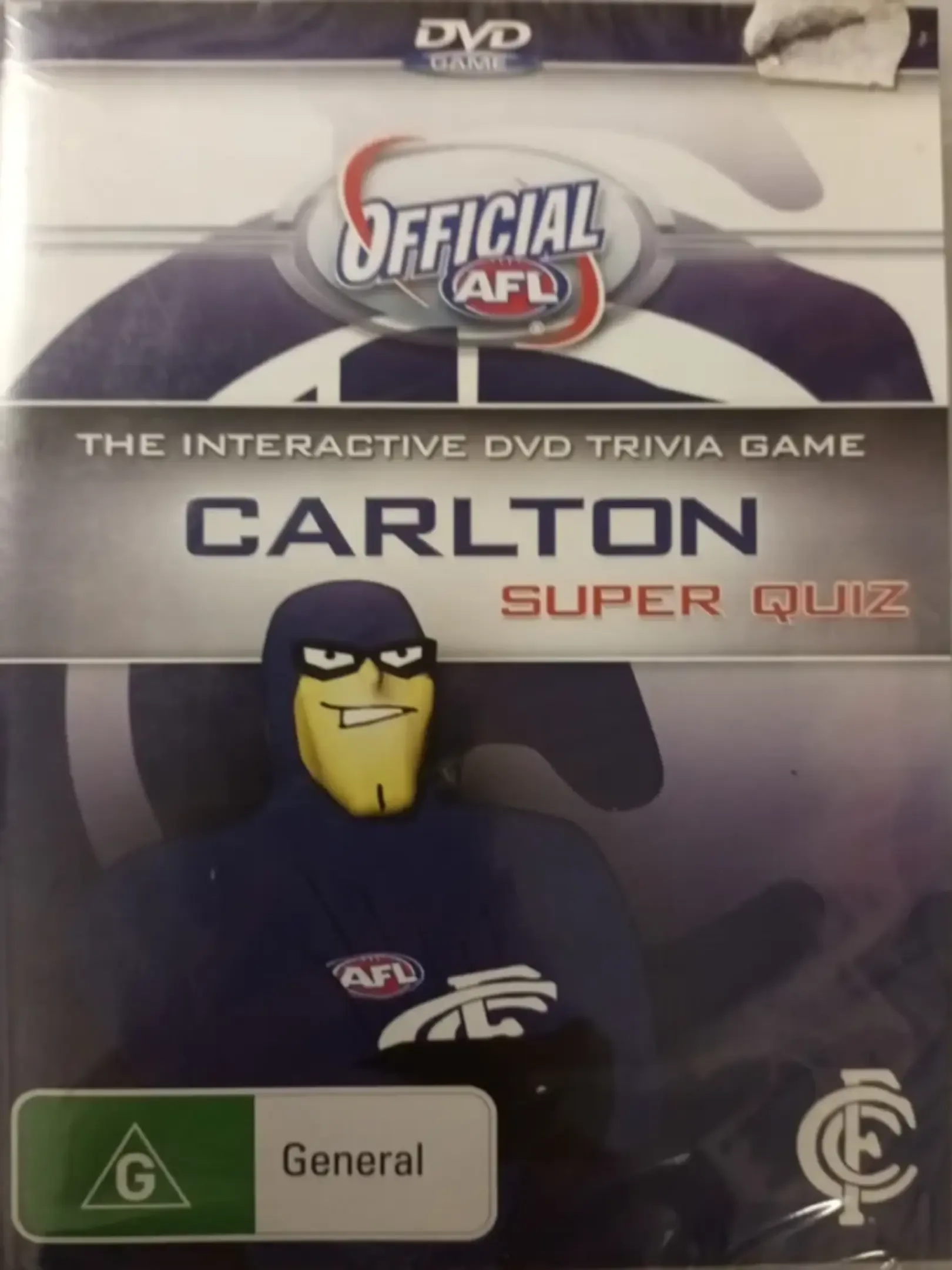 Official AFL: The Interactive DVD Trivia Game - Carlton Super Quiz ...