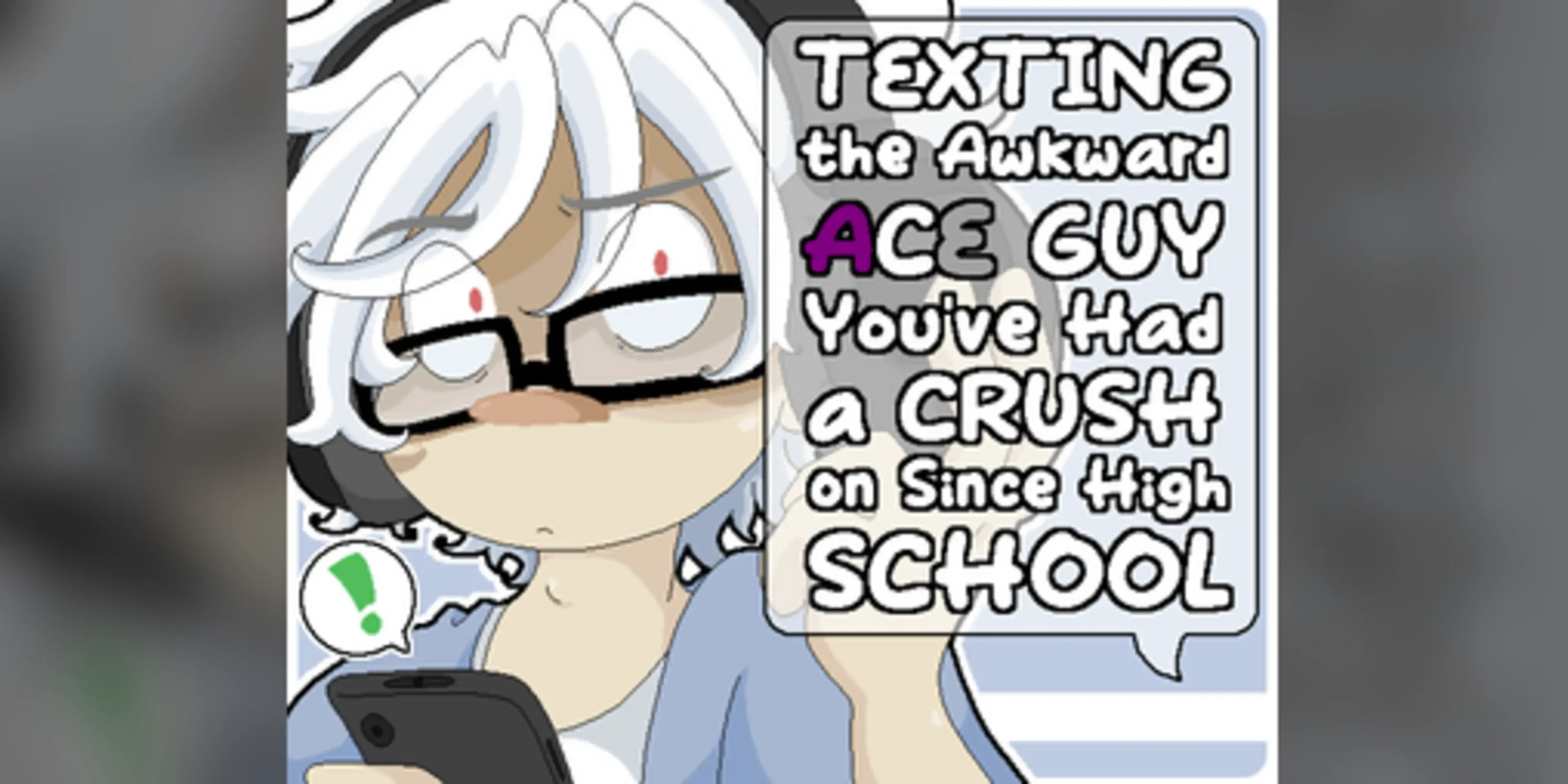 Texting the Awkward Ace Guy You've Had a Crush on Since High School ...