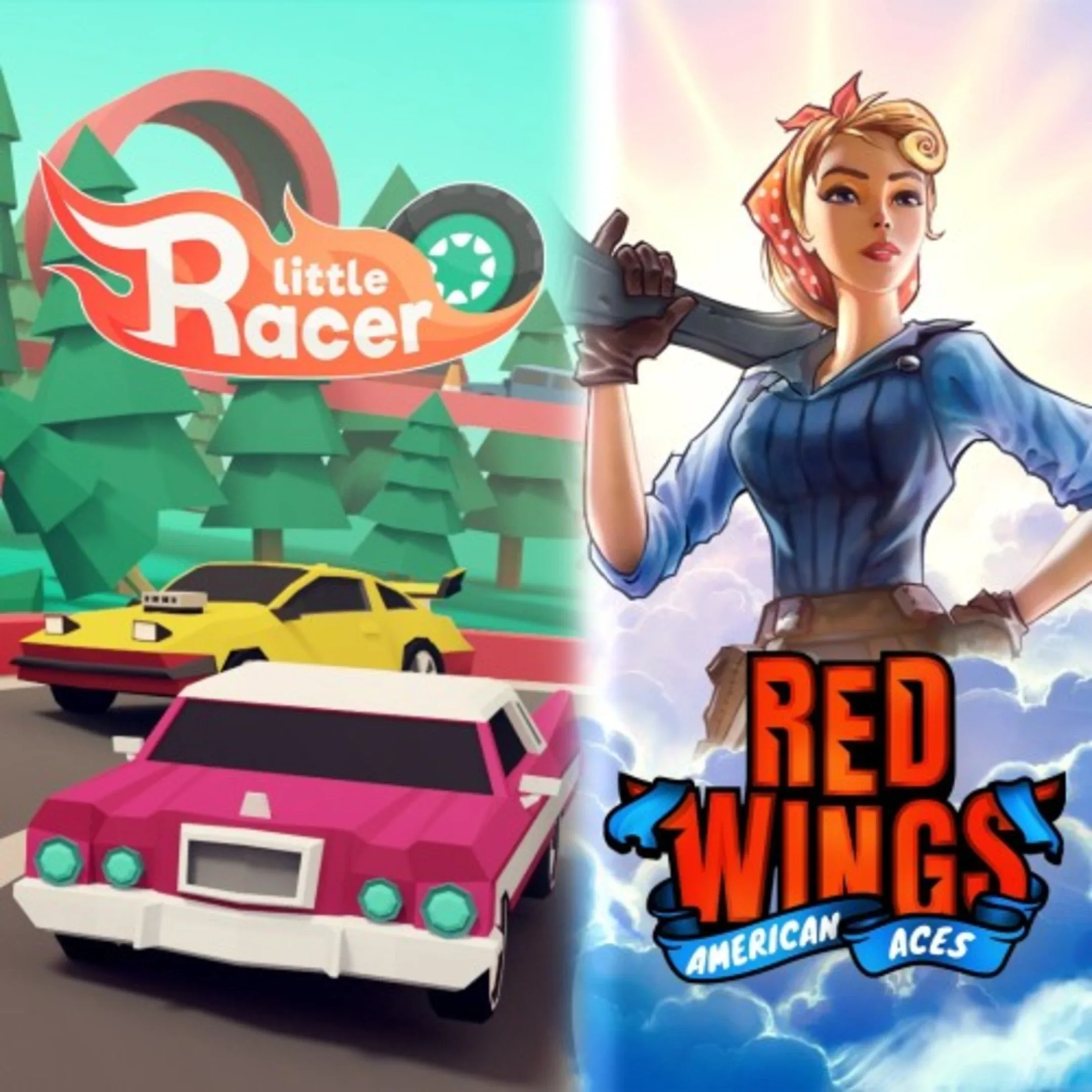 Little Racers + Red Wings: American Aces | Stash - Games tracker