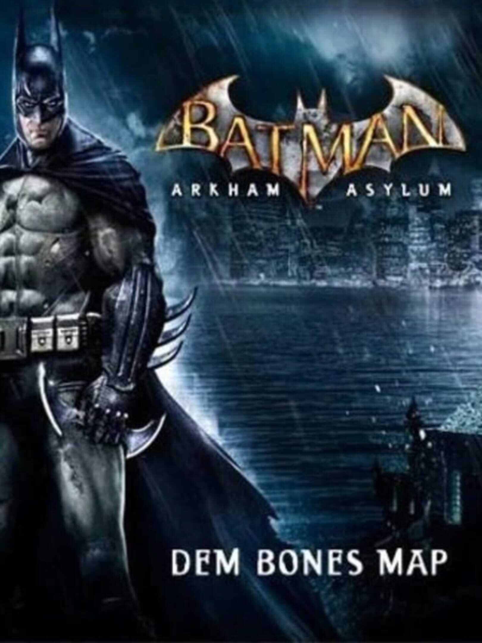 Batman: Arkham Asylum - Dem Bones Challenge Map | Stash - Games tracker