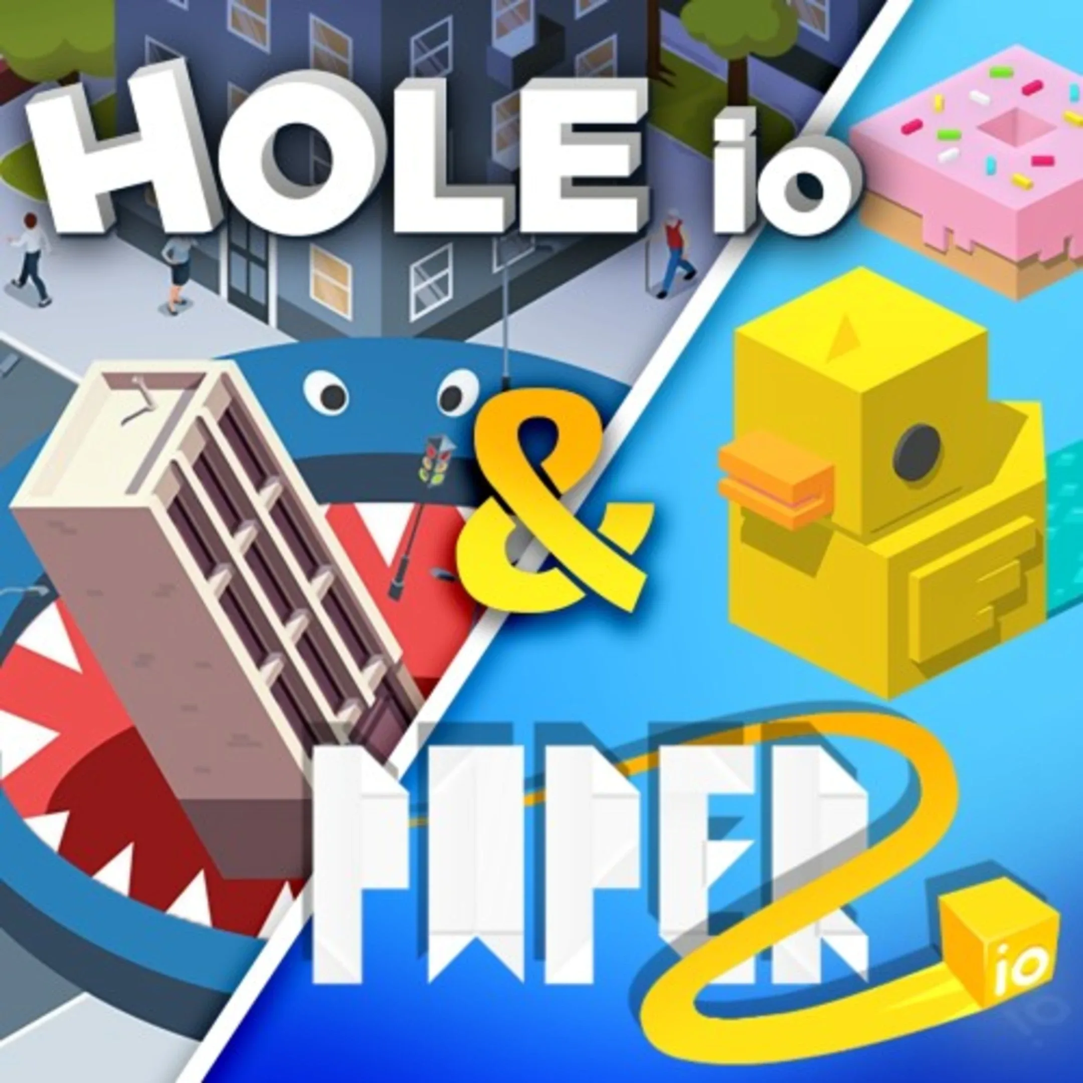 Hole io & Paper io 2 | Stash - Games tracker