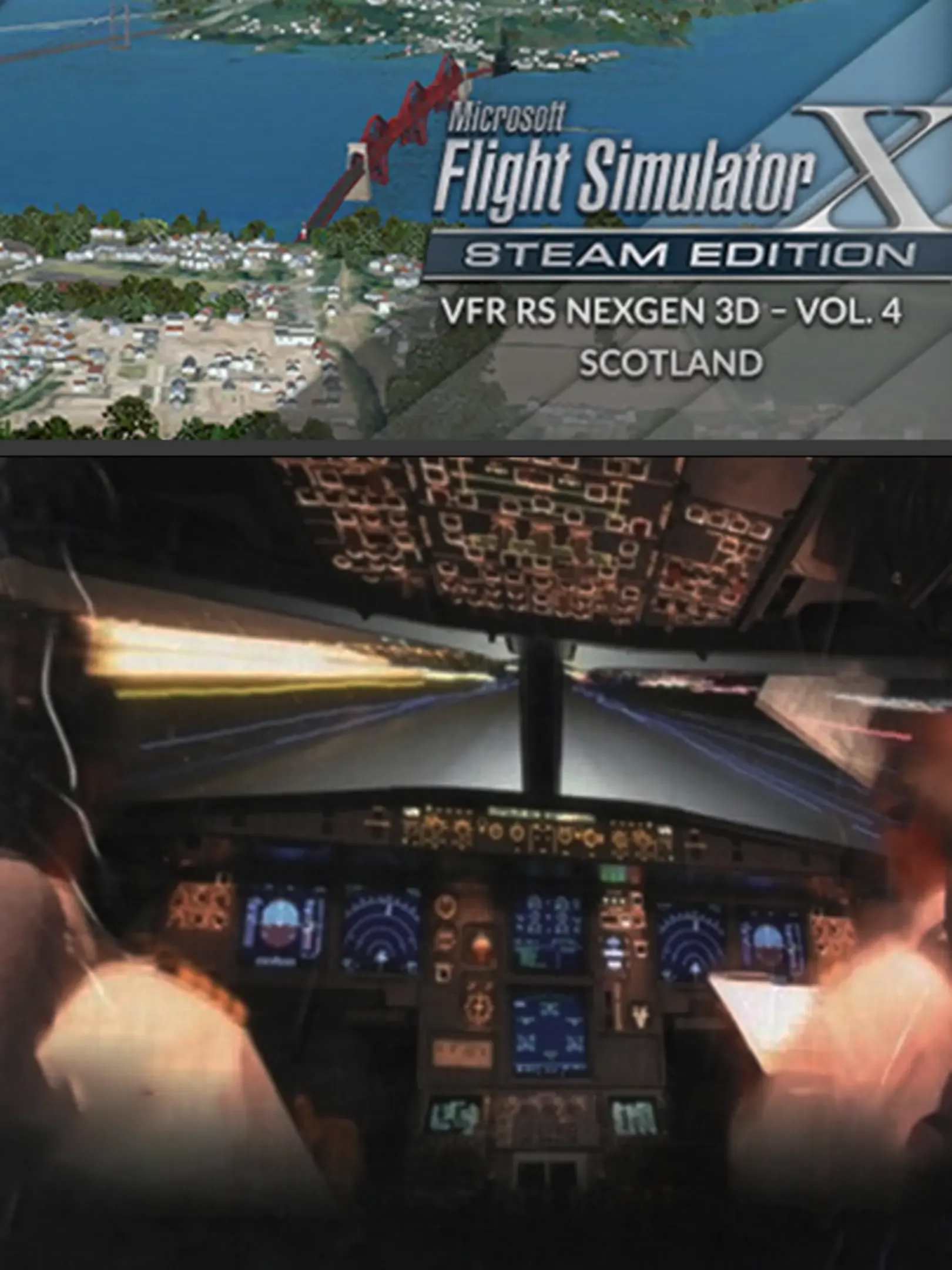 Microsoft Flight Simulator X: Steam Edition - VFR Real Scenery NexGen ...