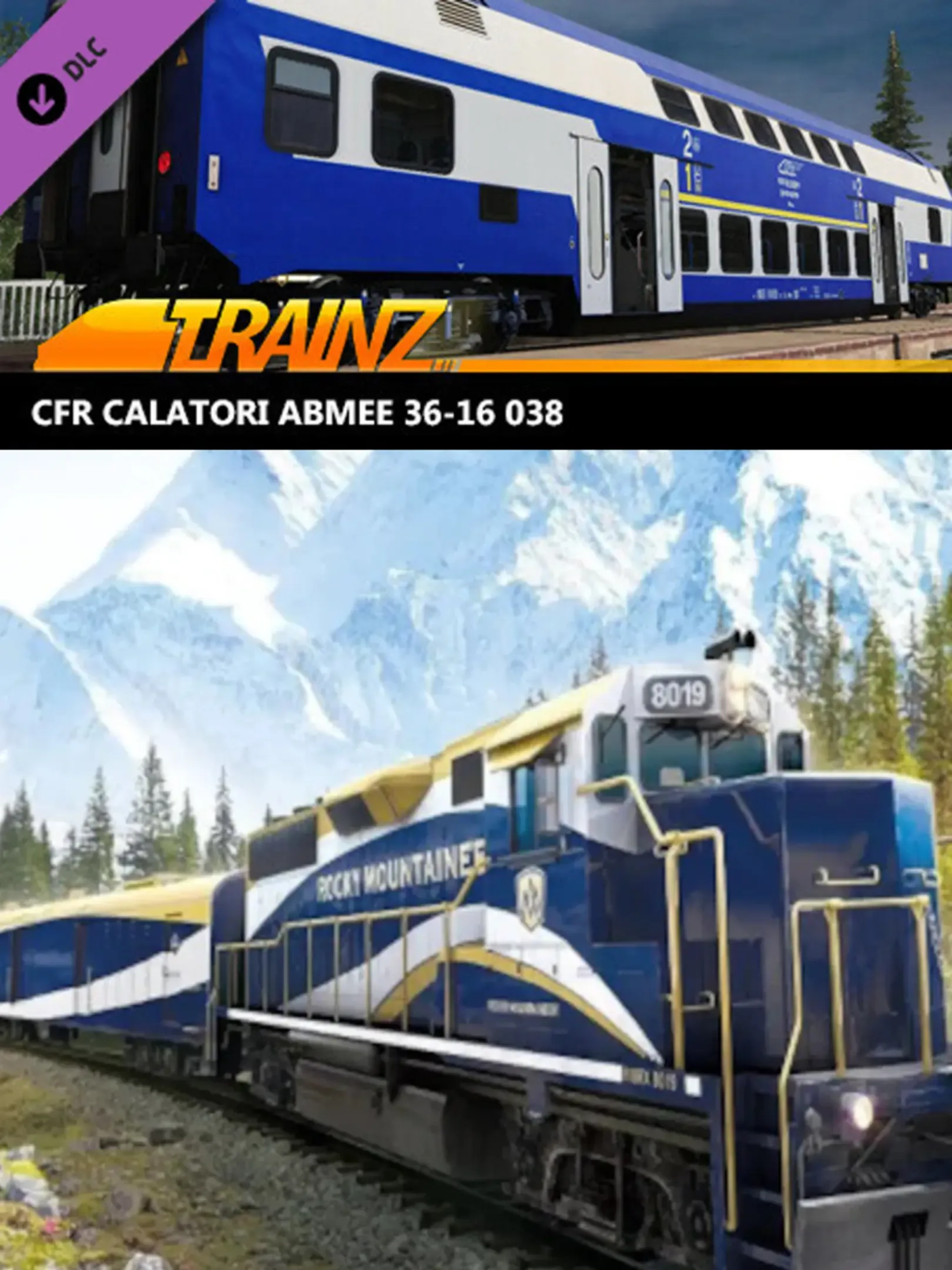 Trainz Railroad Simulator 2019: CFR Calatori ABmee 36-16 038 | Stash ...