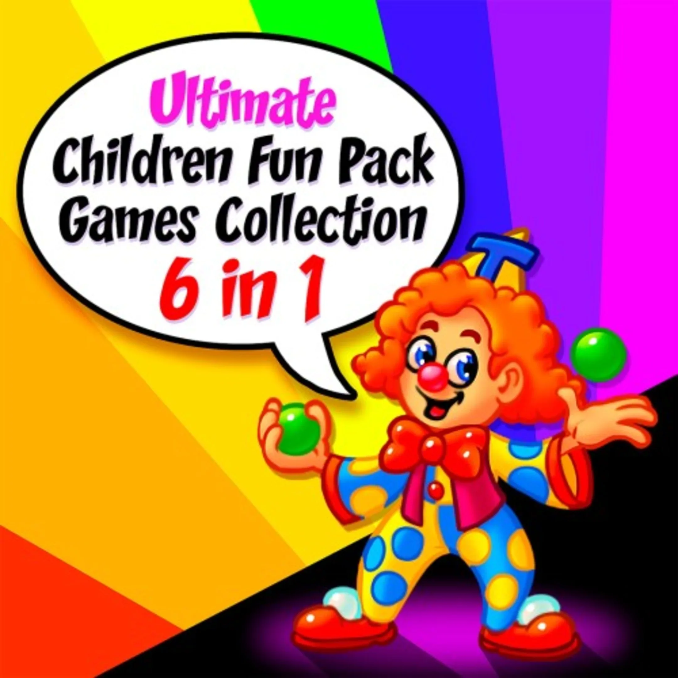 Ultimate Children Fun Pack Games Collection 6 in 1 | Stash - Games tracker
