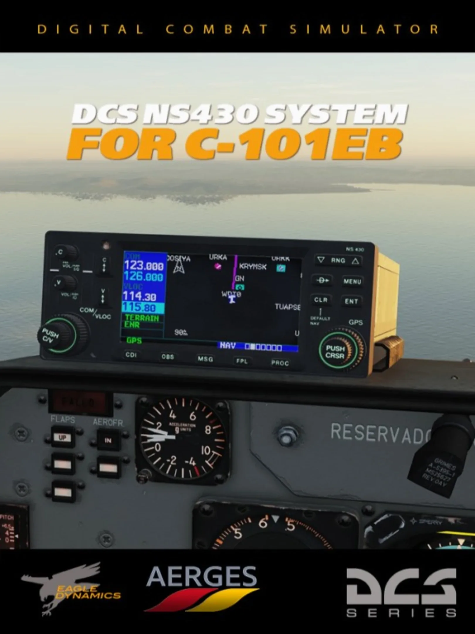 DCS World: NS 430 Navigation System for C-101EB by Eagle Dynamics, Aerges | Stash - Games tracker