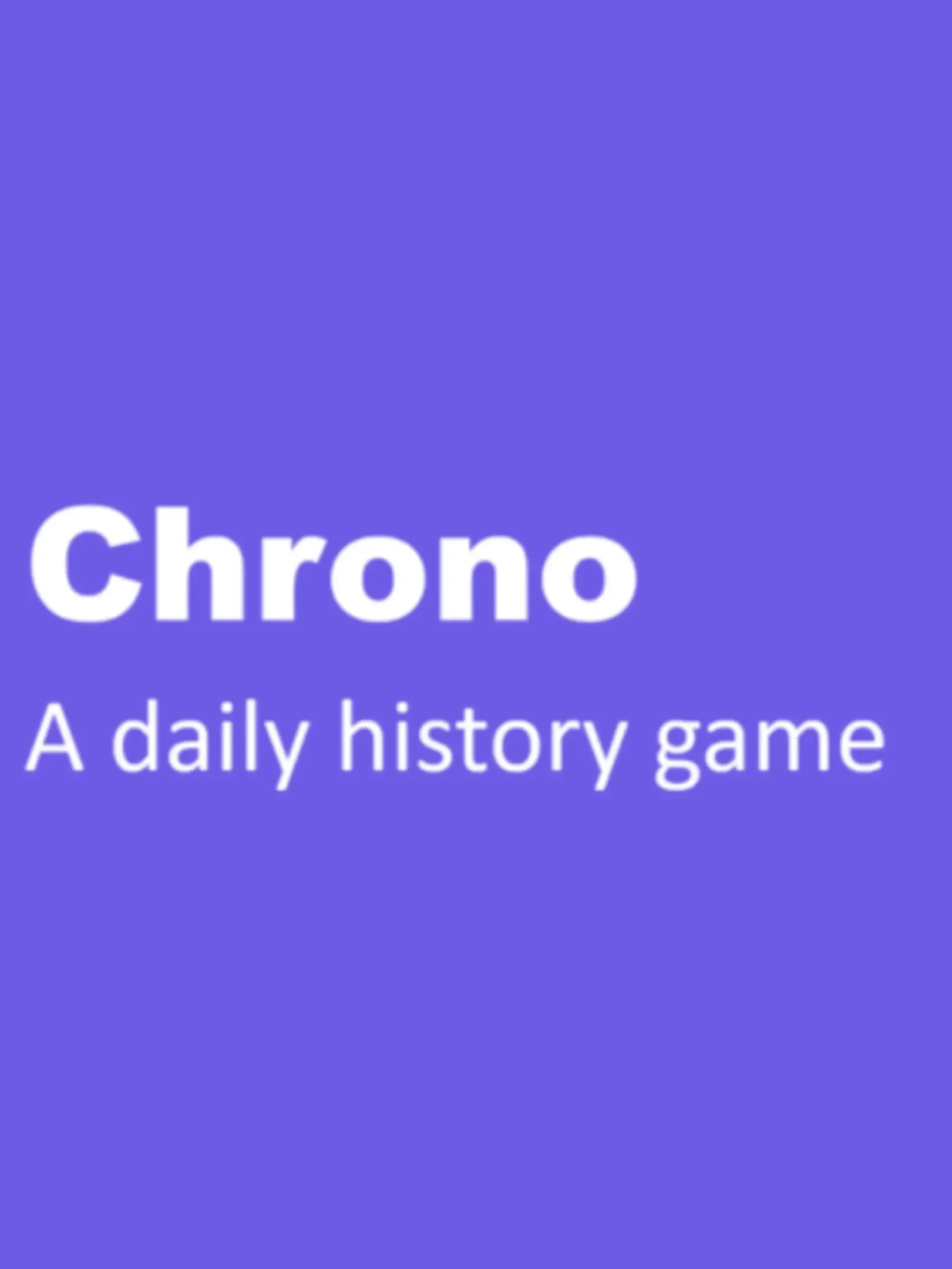 Chrono | Stash - Games tracker