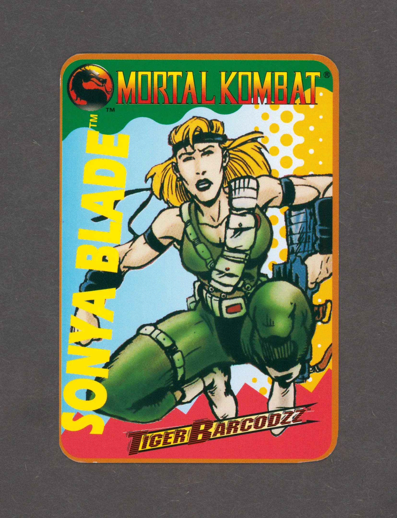 Reviews of Mortal Kombat: Tiger Barcodzz - Sonya Blade | Stash