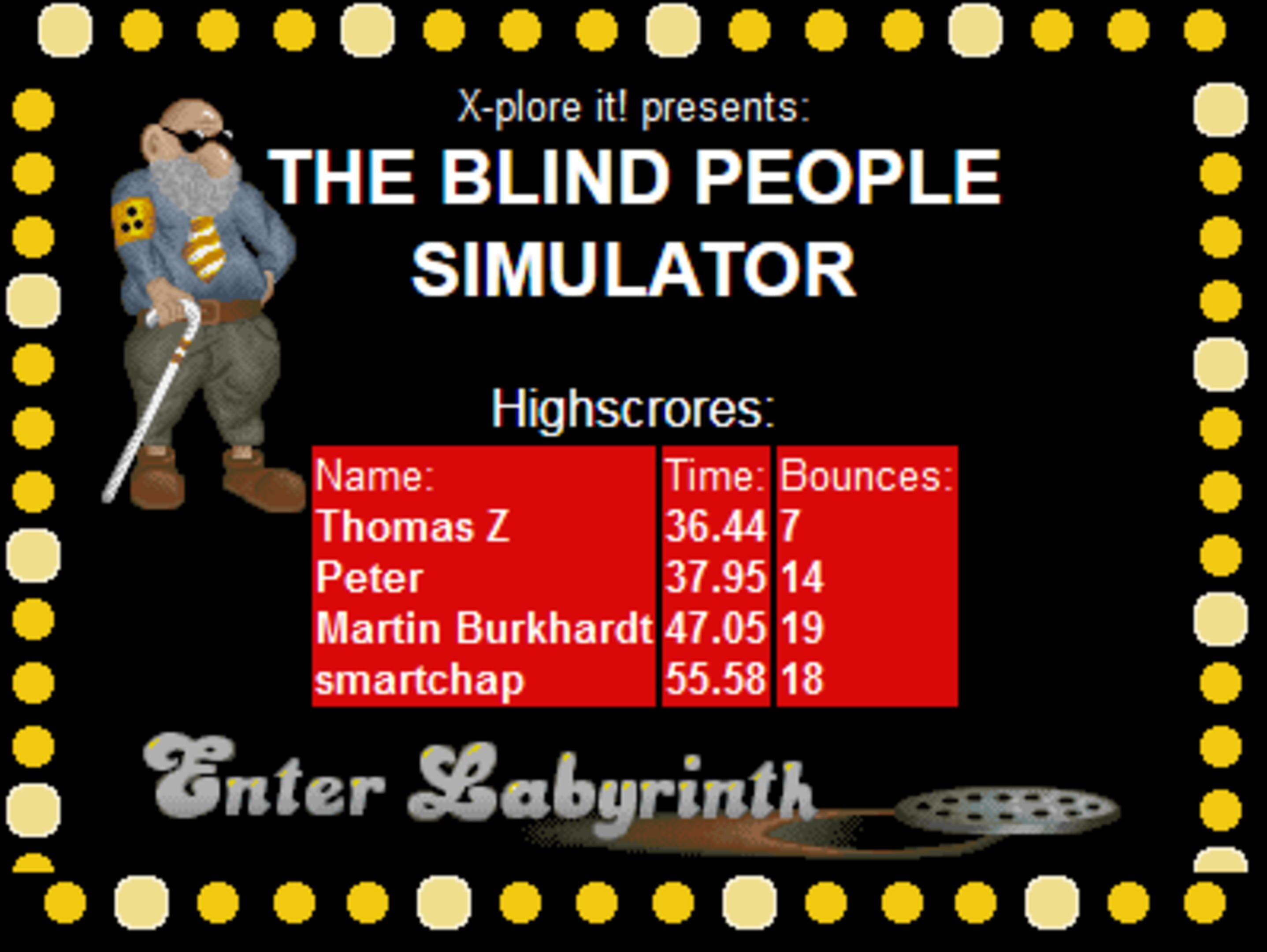 Blind People Simulator | Stash - Games tracker