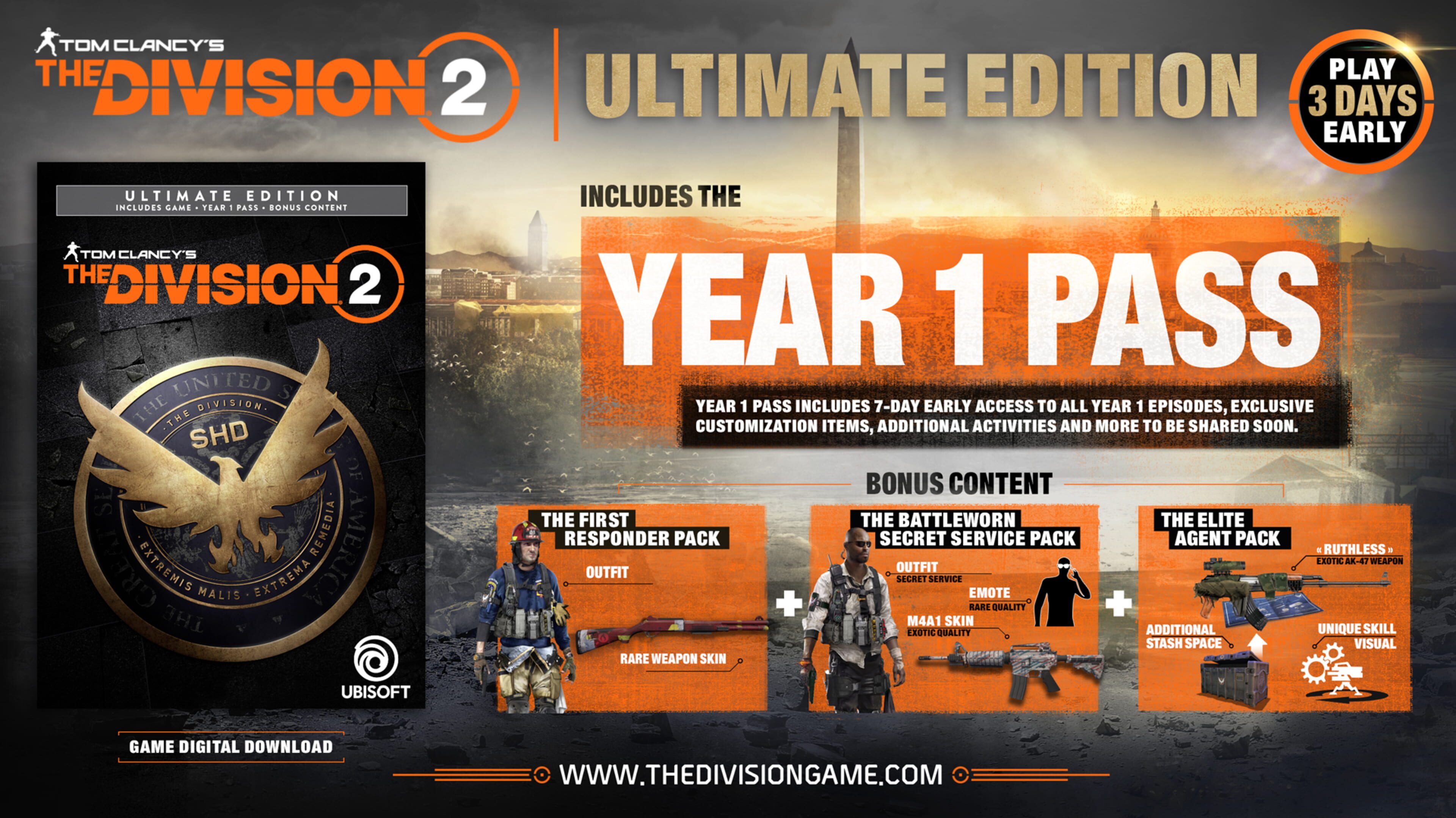 Tom Clancy's The Division 2: Ultimate Edition | Stash - Games tracker