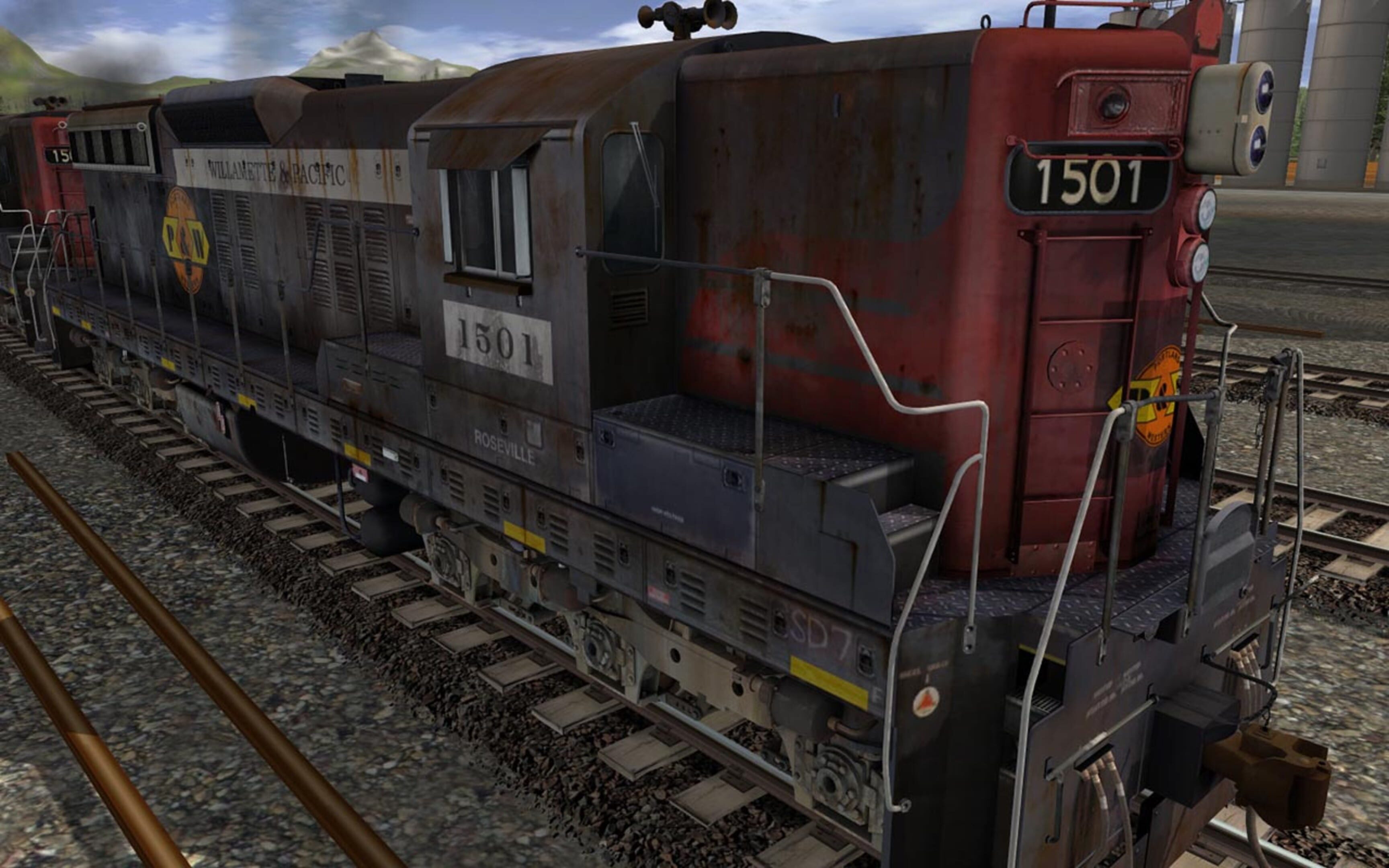Trainz Railroad Simulator 2019: Willamette & Pacific SD7 #1501 | Stash ...