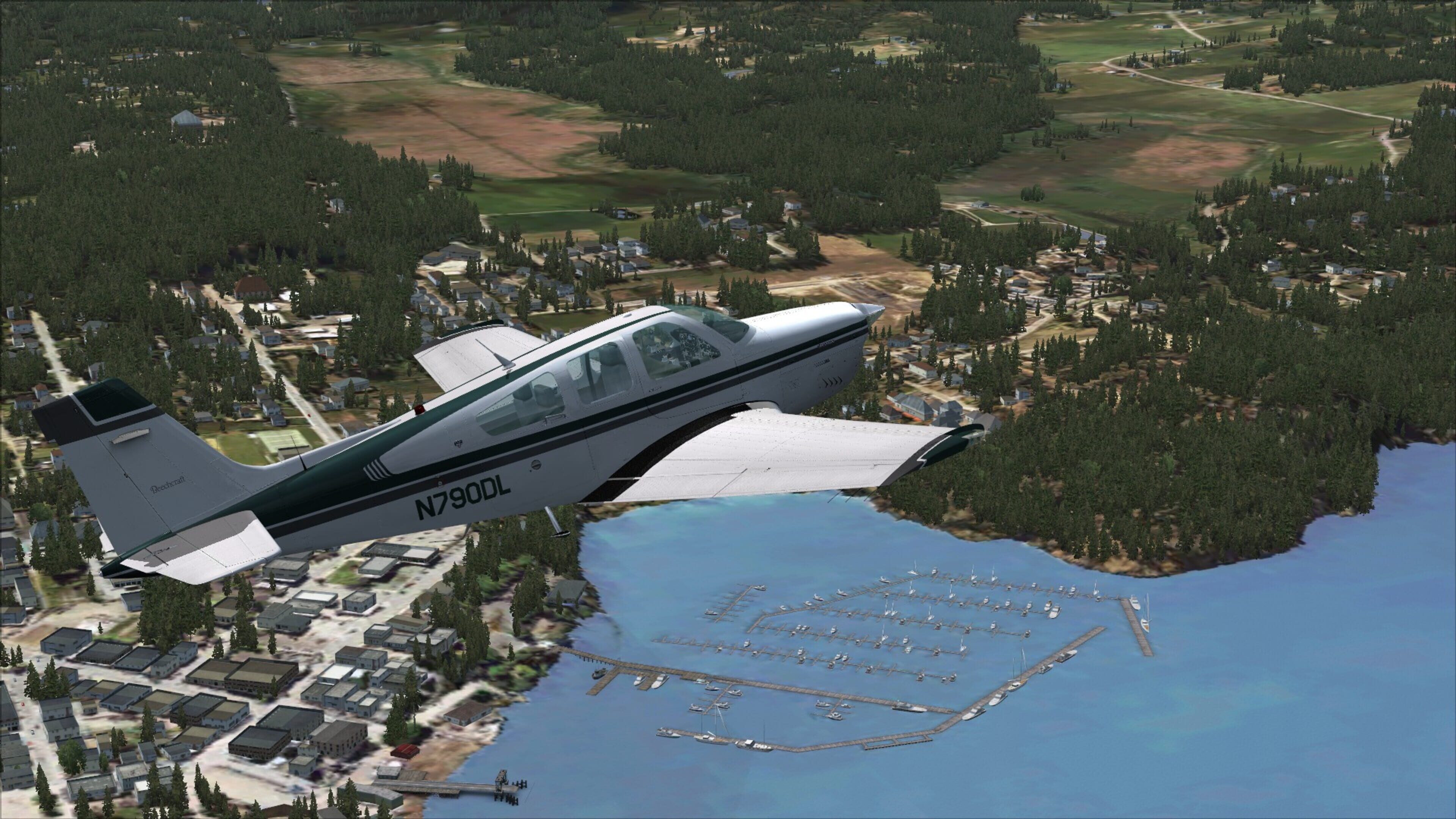 Microsoft Flight Simulator X: Steam Edition - Beechcraft F33A Bonanza ...