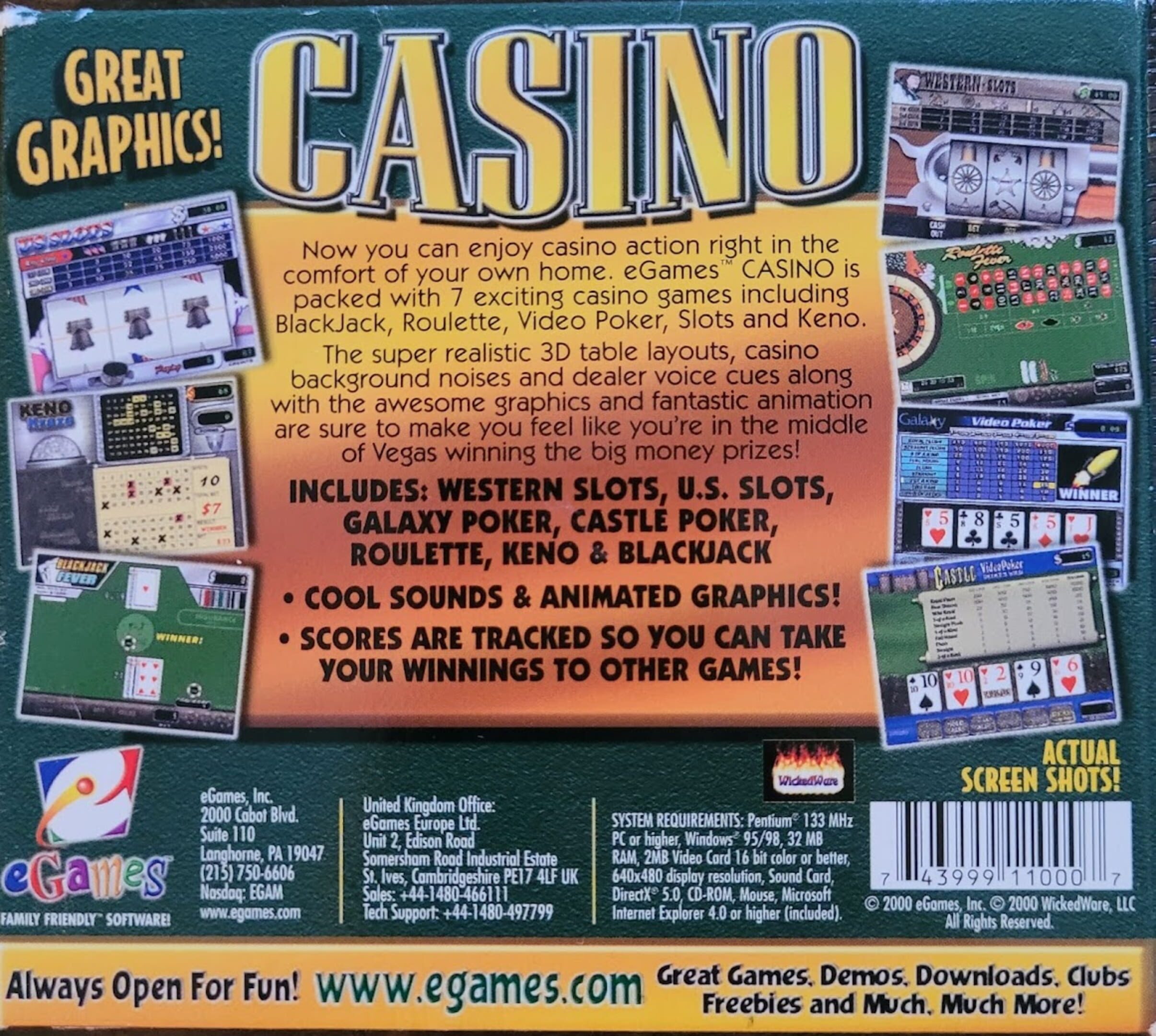 Casino by eGames | Stash - Games tracker