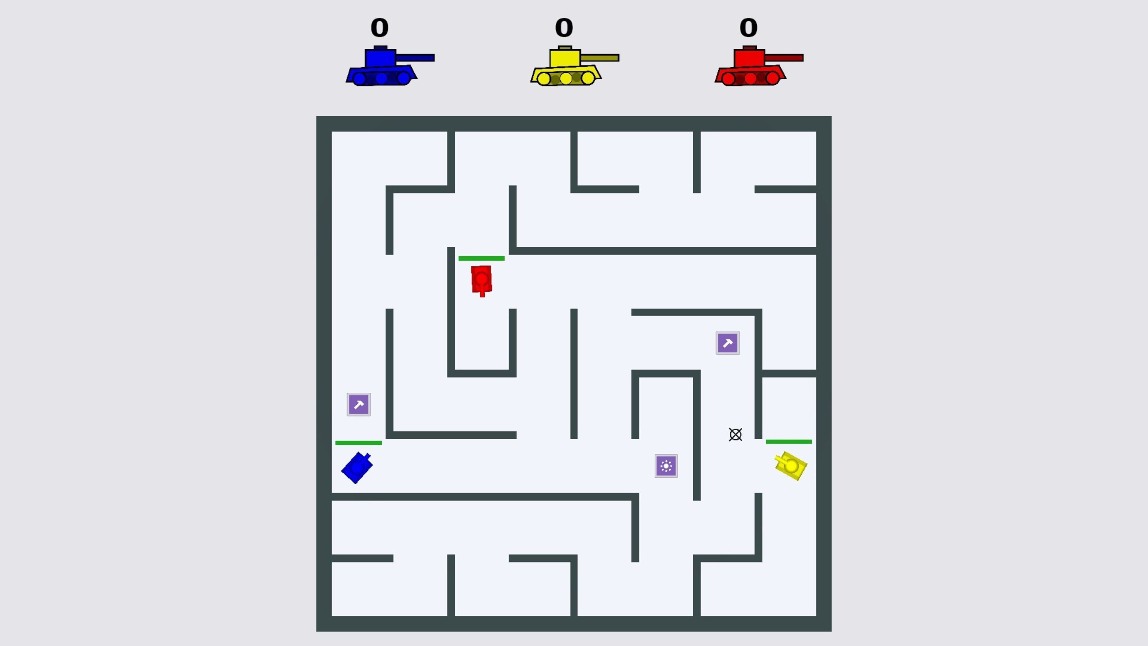 Tanks in Labyrinth | Stash - Games tracker