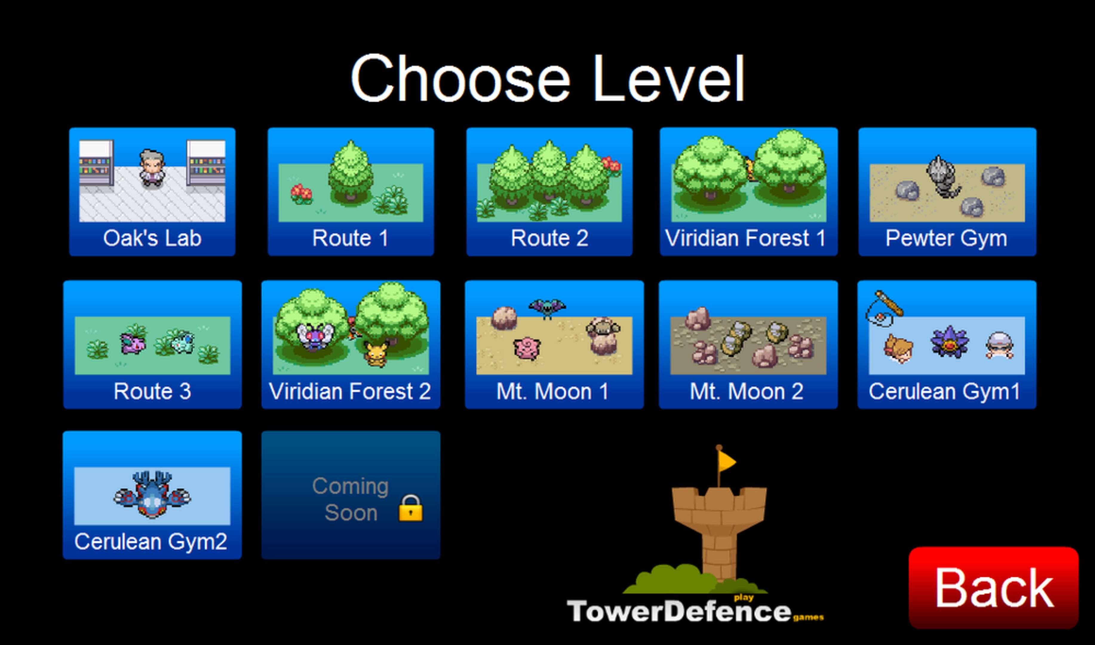 Pokémon Tower Defense | Stash - Games tracker