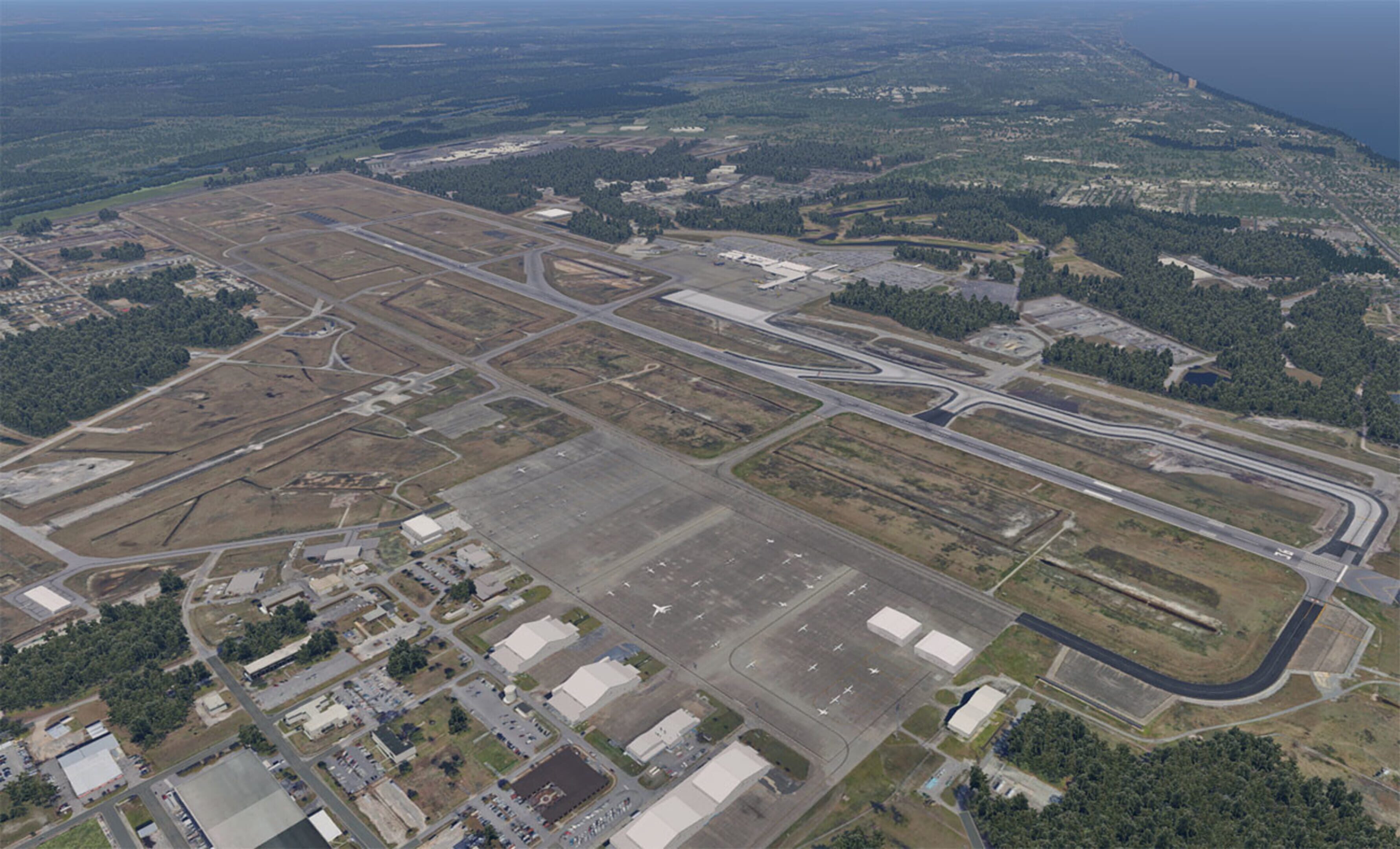X-Plane 11: Verticalsim - KMYR: Myrtle Beach International Airport XP ...