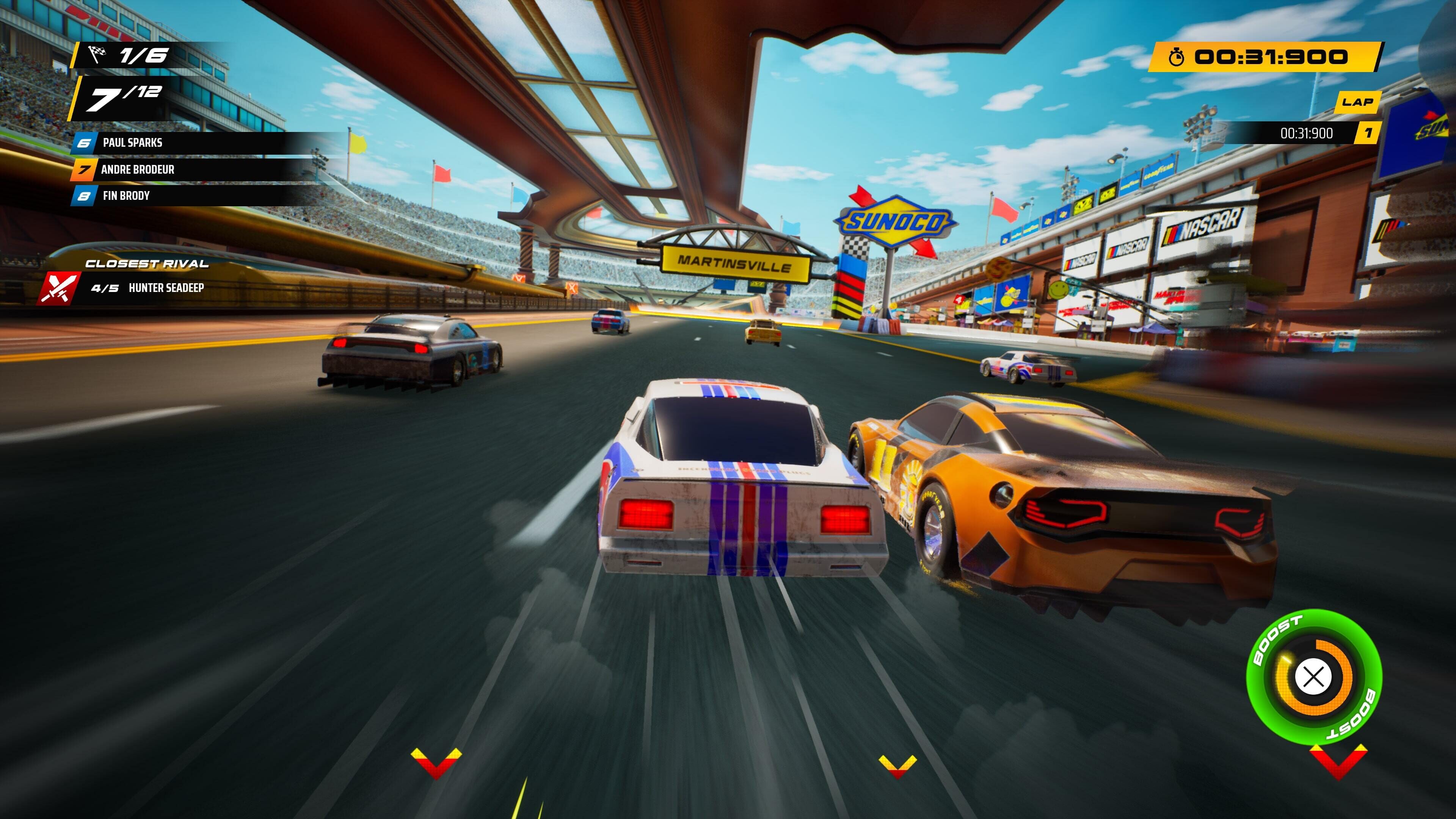 NASCAR Arcade Rush | Stash - Games tracker