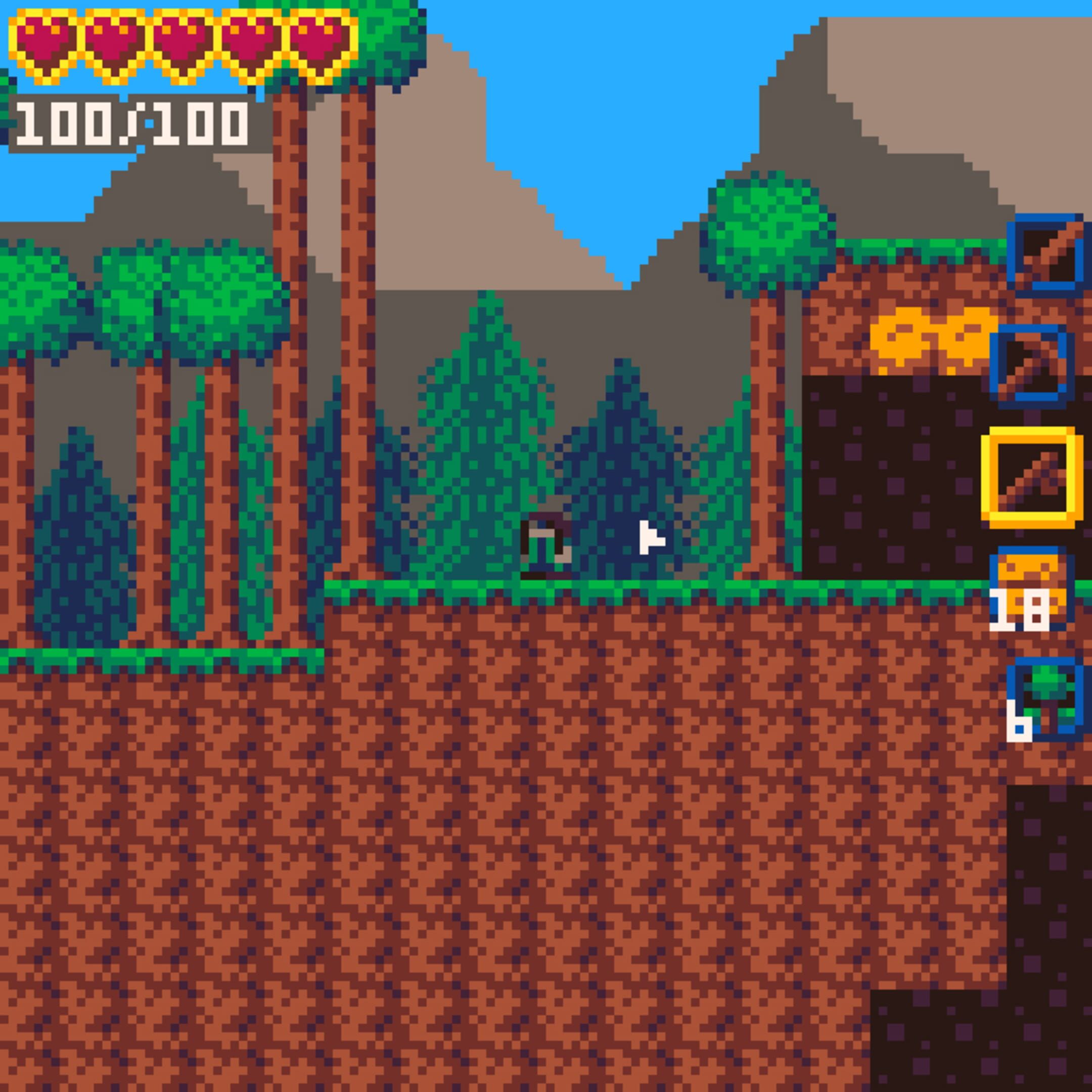 Terra: A Terraria Demake | Stash - Games tracker