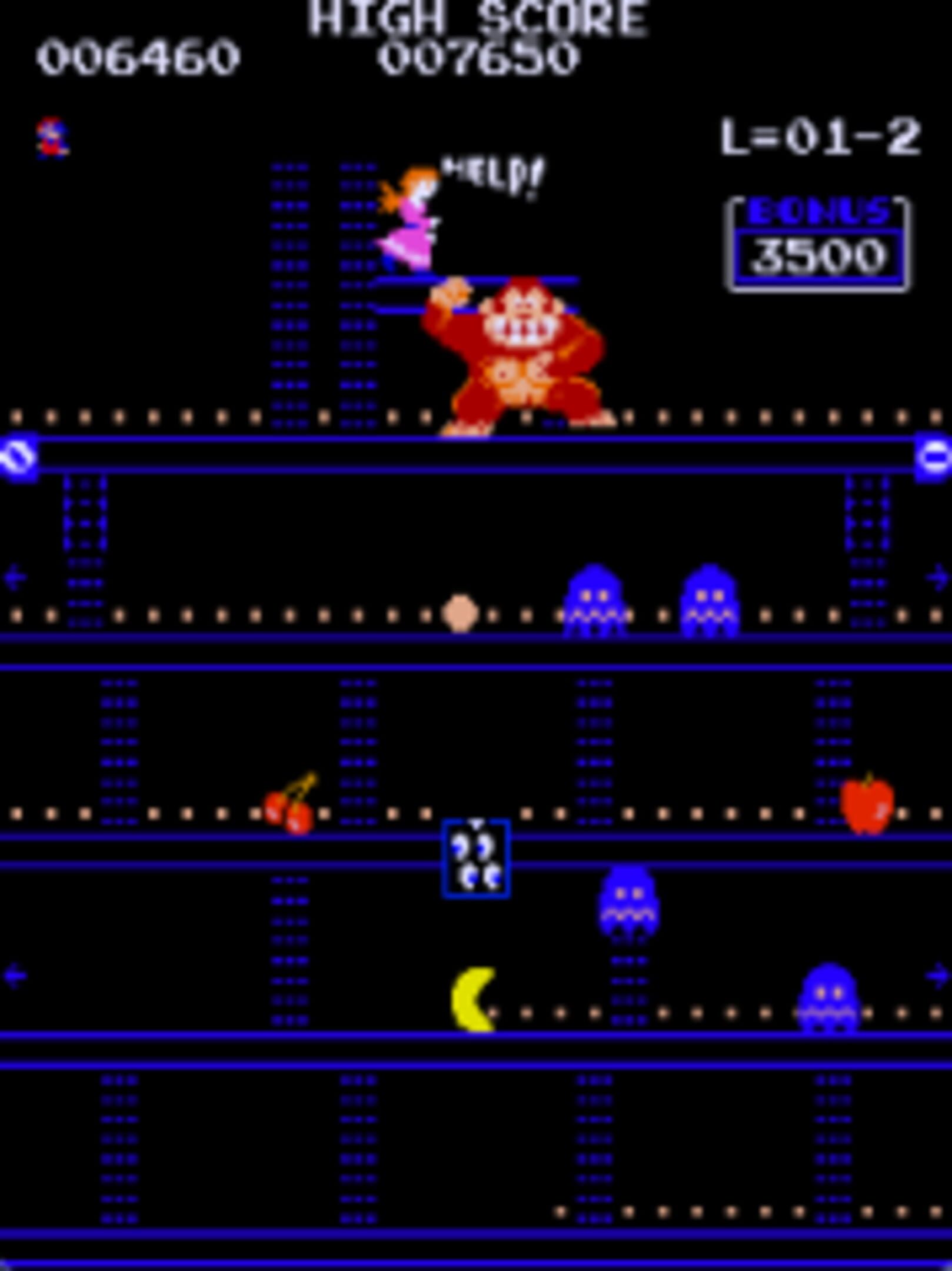 Donkey Kong Pac-Man Crossover (2024)