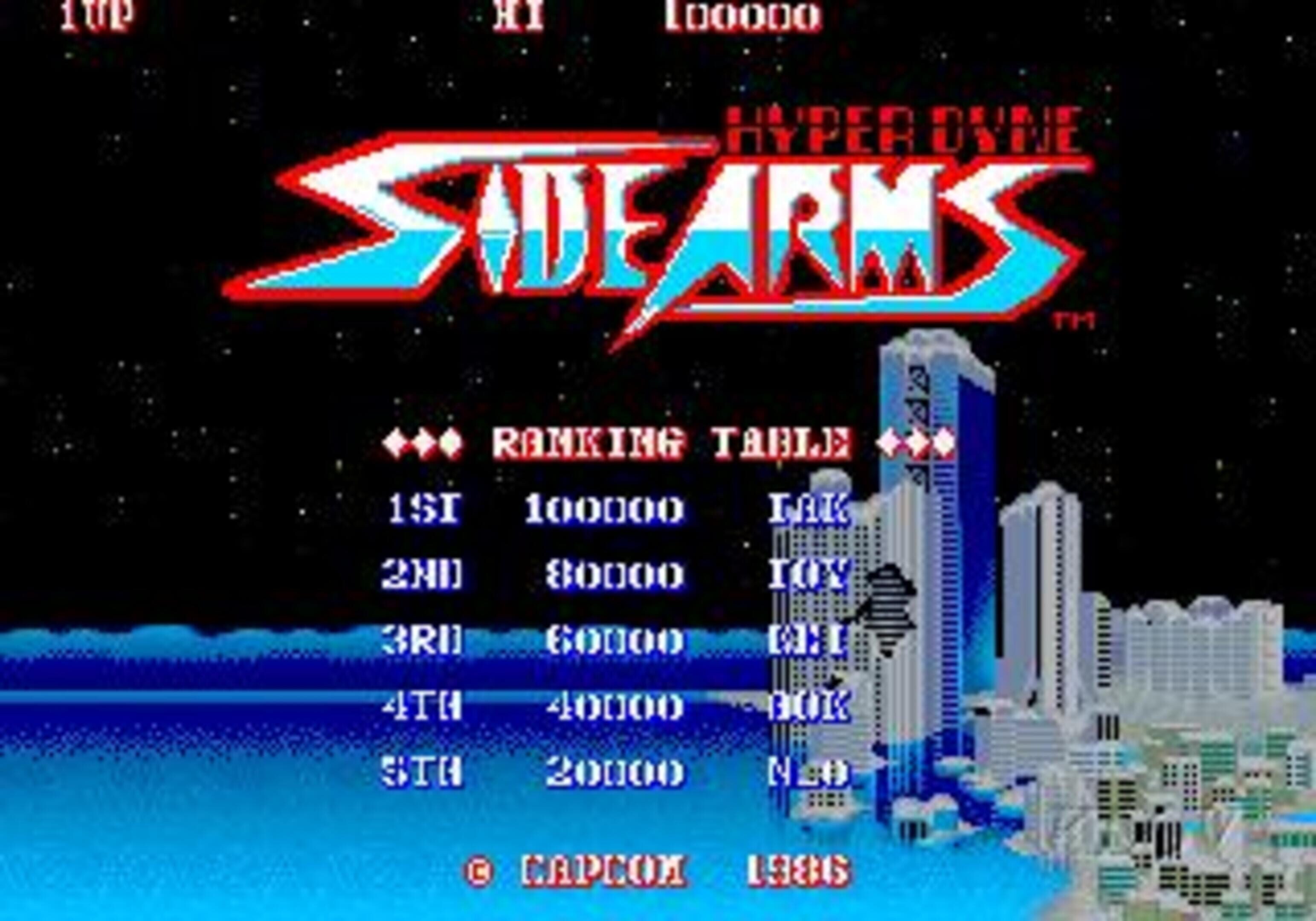 Side Arms: Hyper Dyne (1986)