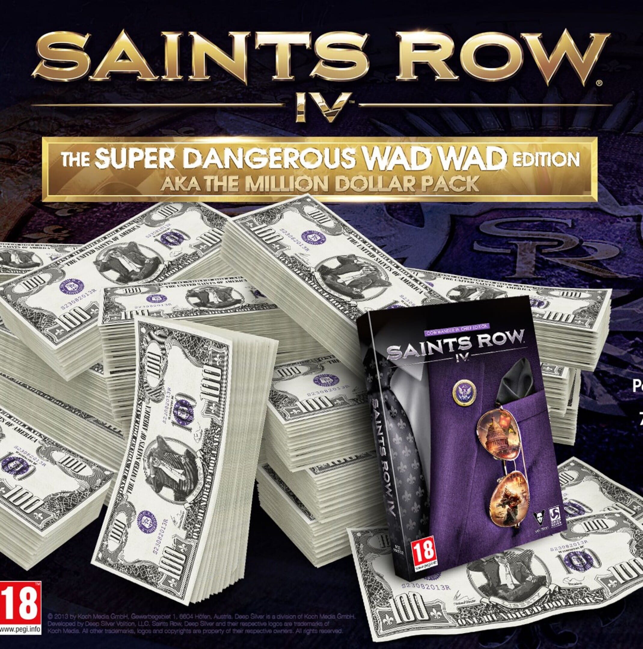 Saints Row IV: Super Dangerous Wad Wad Edition (aka the Million Dollar ...