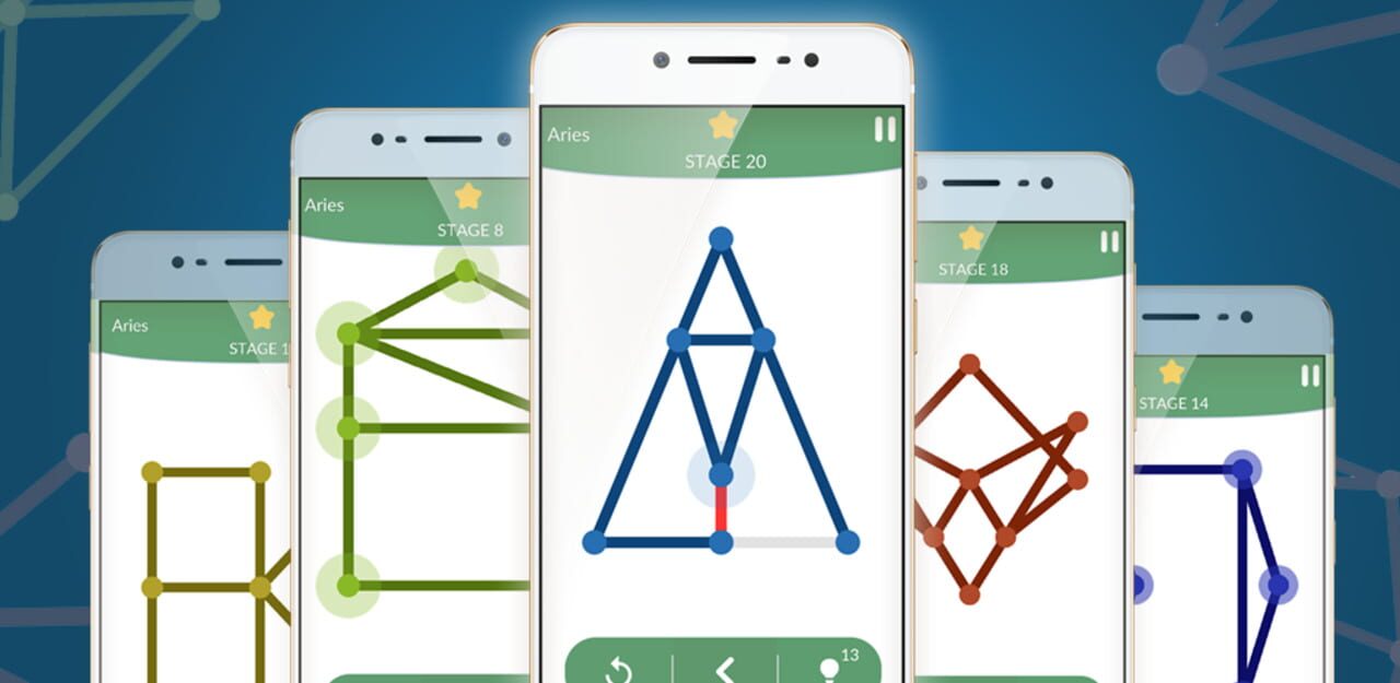 1 Line: One Stroke Connect Puzzle - Starsheep.net